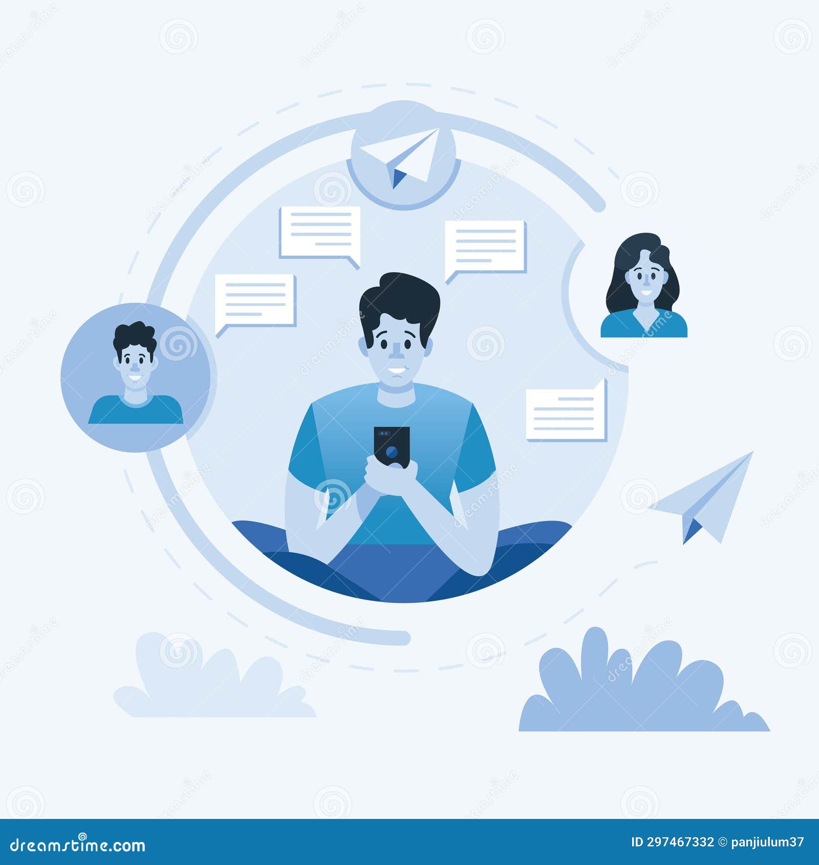 Vector Illustration Digital Learning Resources Artwork Stock ...