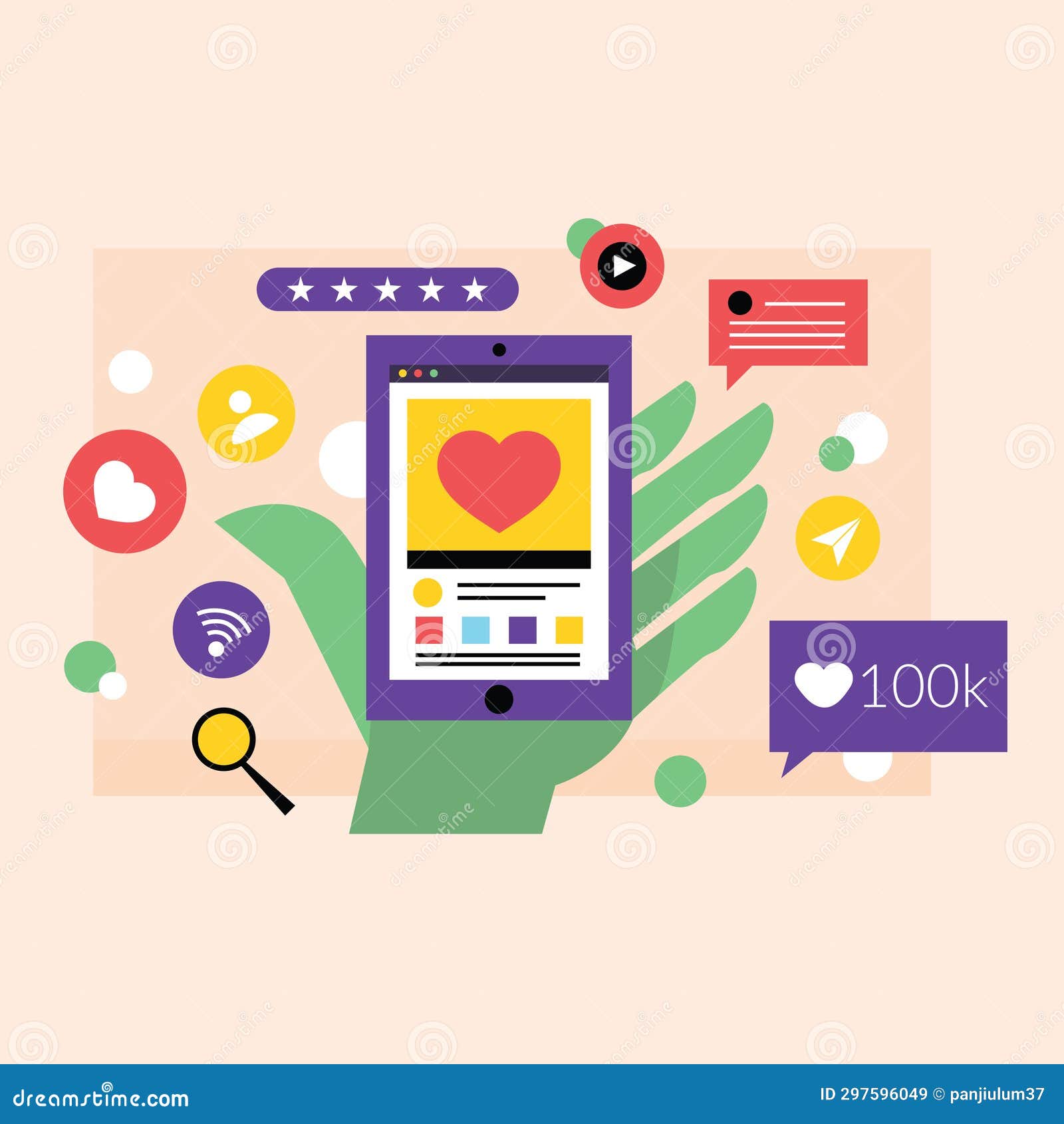 Illustrative Design for Business Success Vector Artwork Stock Vector ...