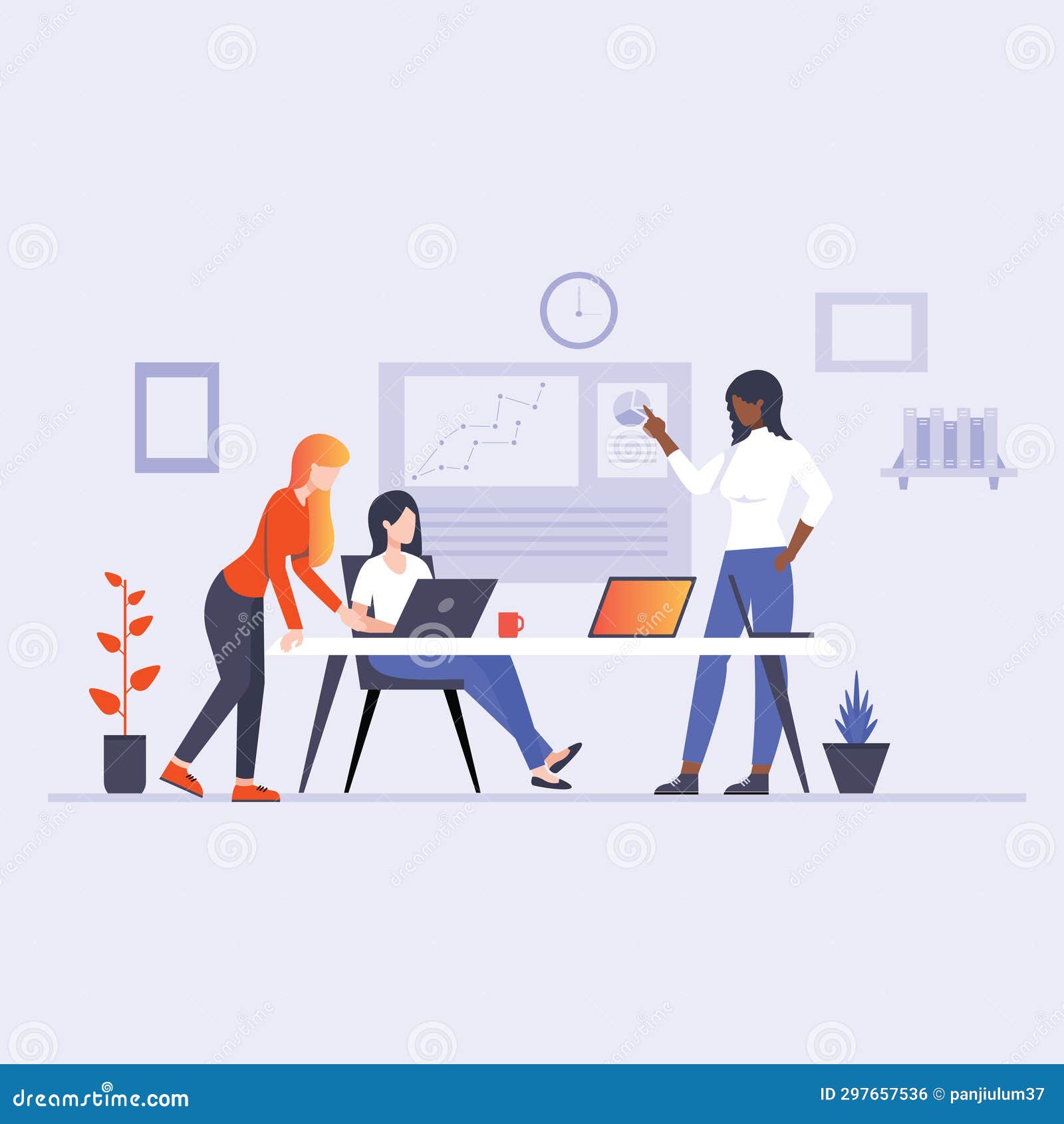 SEO Insights in Art Analysis, Service, and Company Illustrations Stock ...