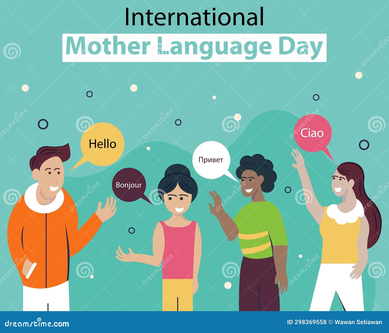 People Greet And Wave Set, Young Hipster Businessman Policeman And Boy ...