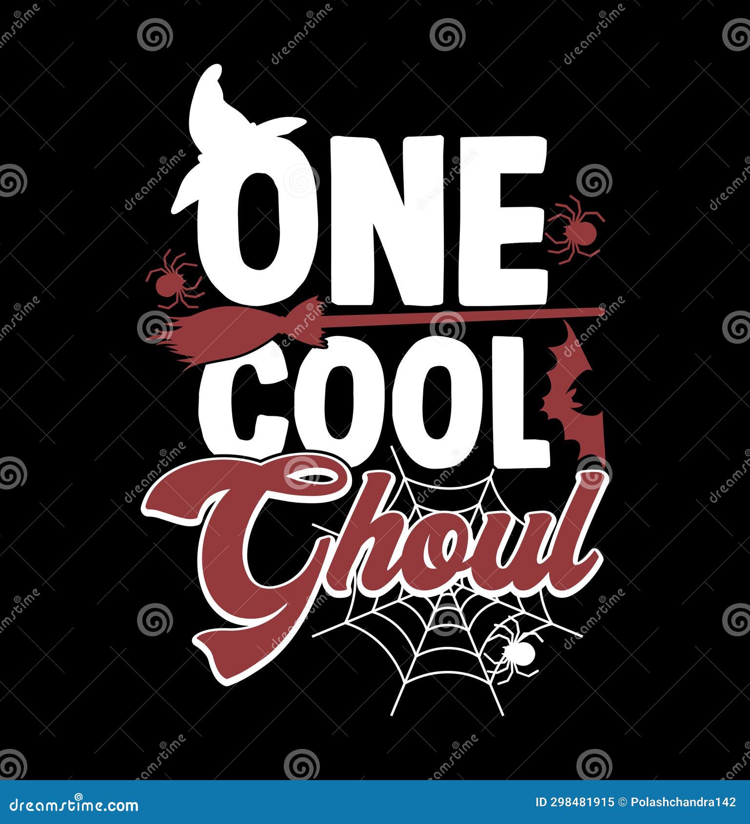 One Cool Ghoul Graphic Shirt Quotes, Halloween Groovy Graphic Design ...