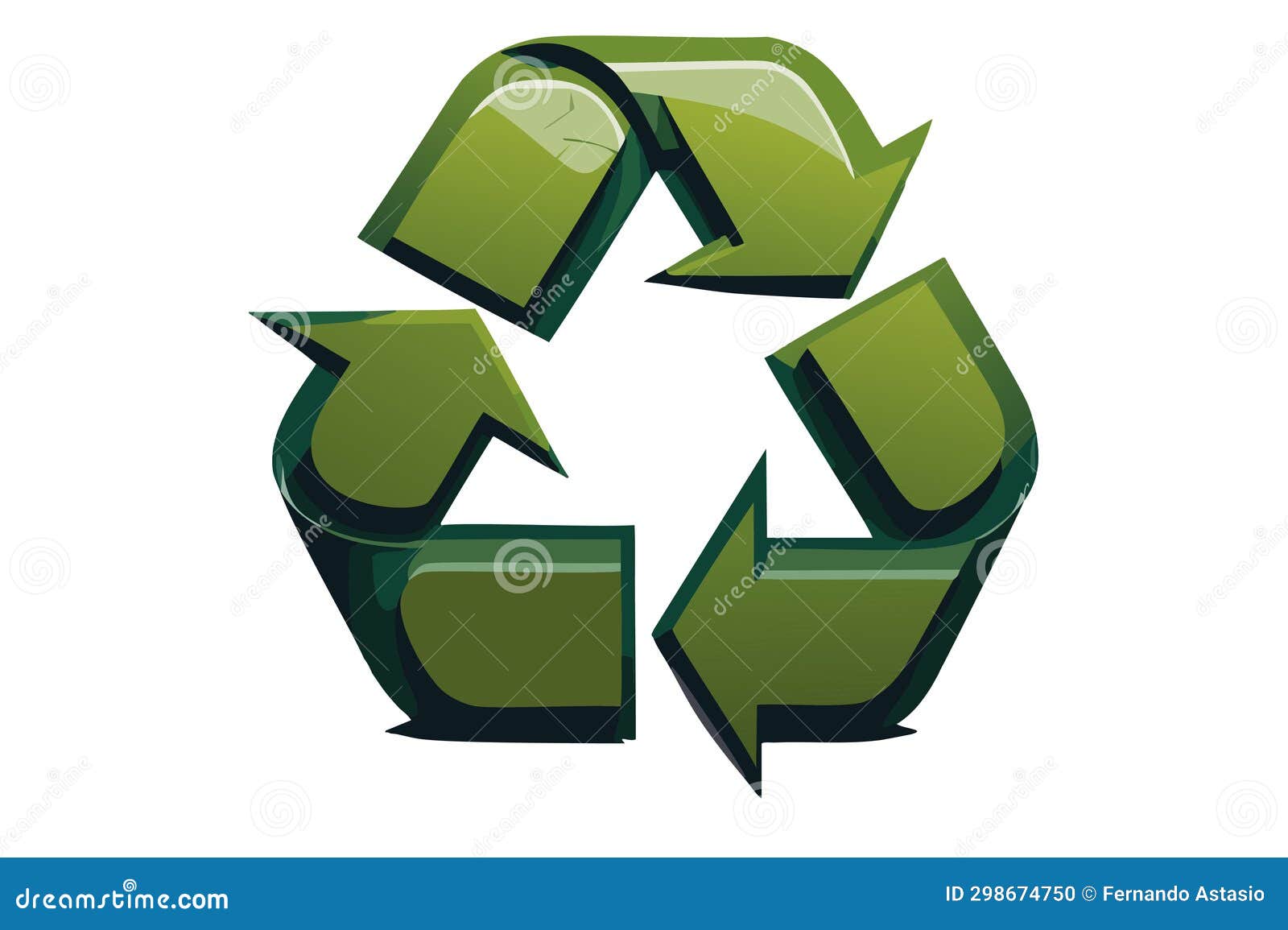 Recycle Logo. Recycling. Logo. Icon. Green Recycle Logo. Square Design ...