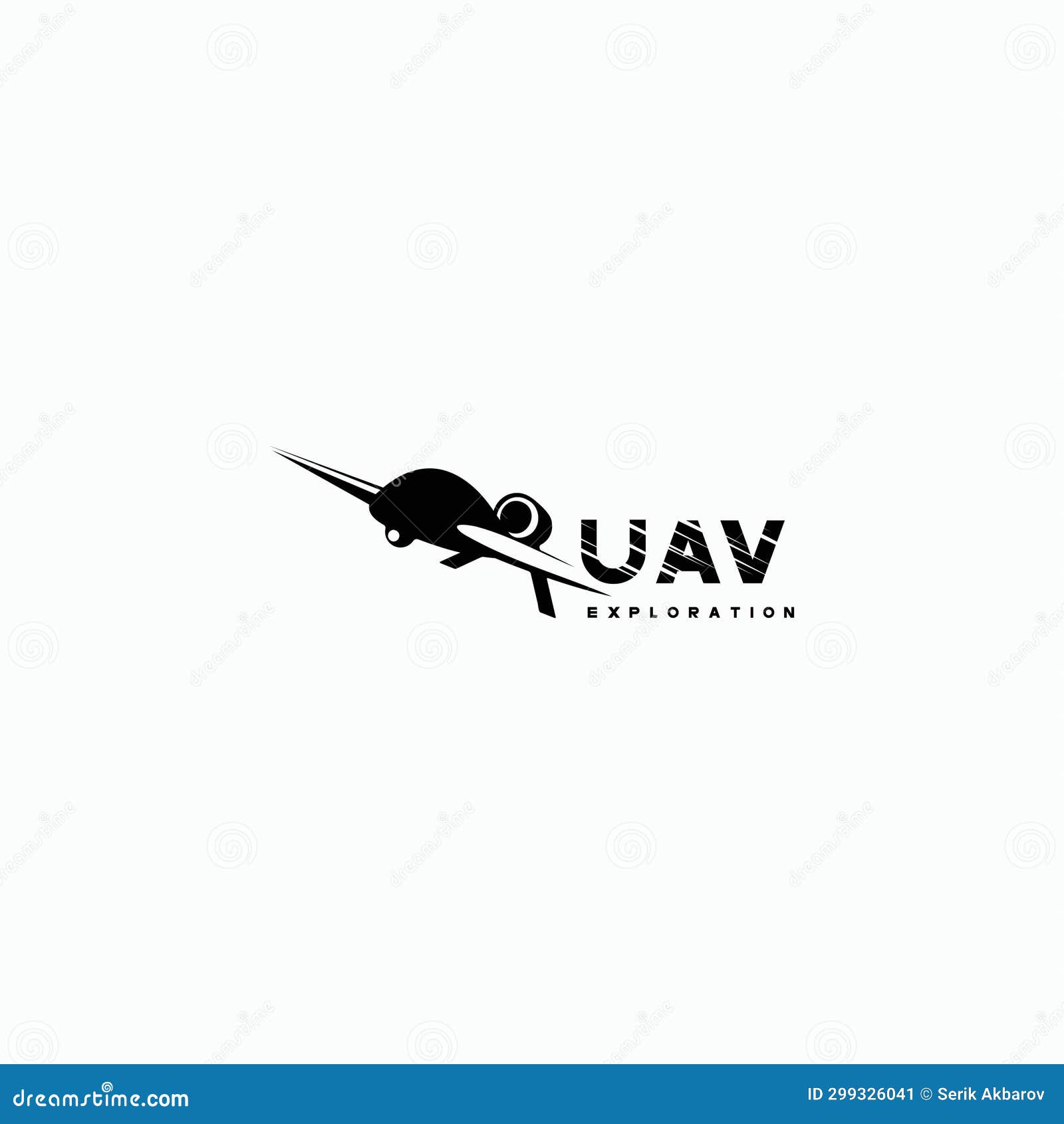 Drone, UAV Shop Logo, Poster.Vector Illustration Stock Vector ...