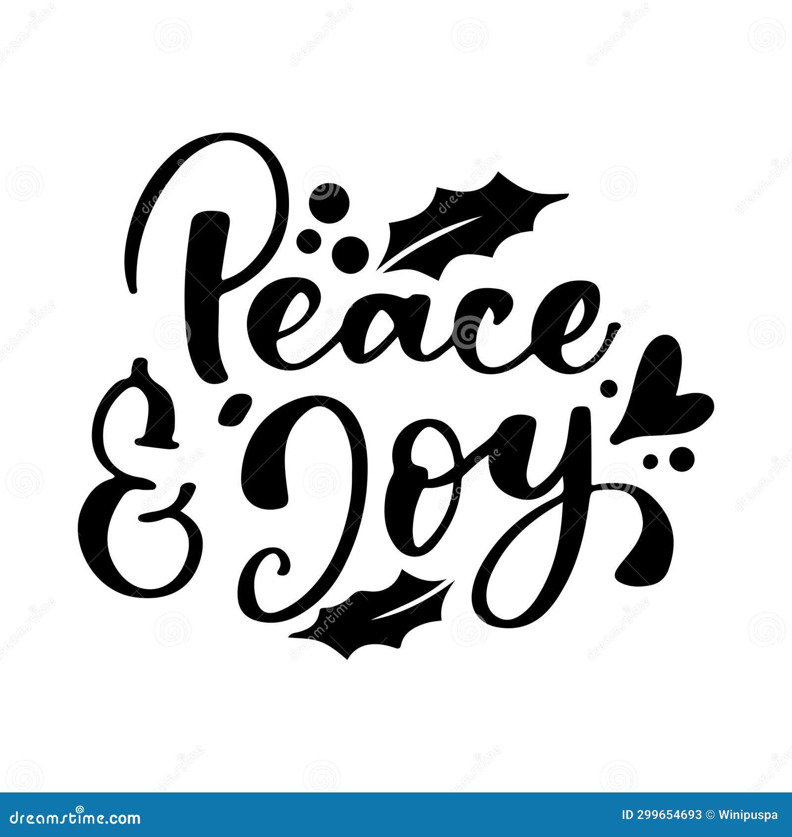 Christmas Lettering Quotes and Phrases Stock Illustration ...