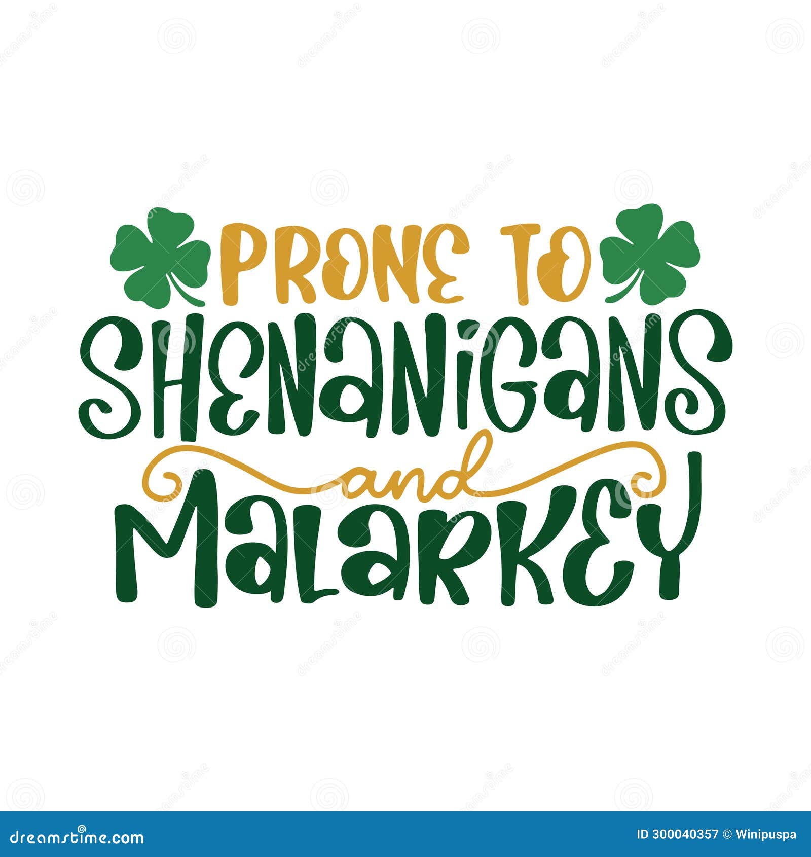 Funny Saint Patrick S Day Quotes and Saying Stock Vector - Illustration ...