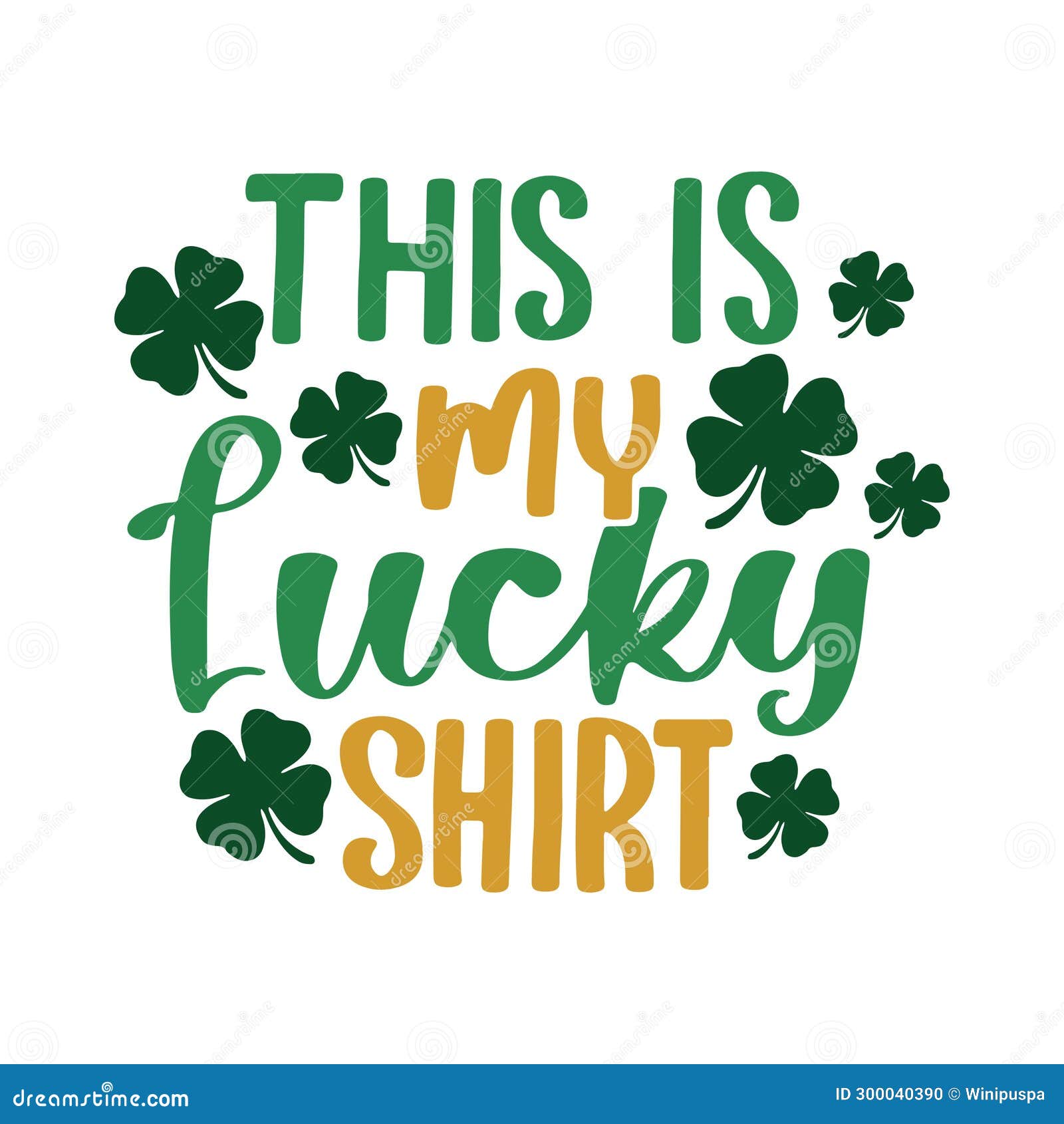 Funny Saint Patrick S Day Quotes and Saying Stock Illustration ...