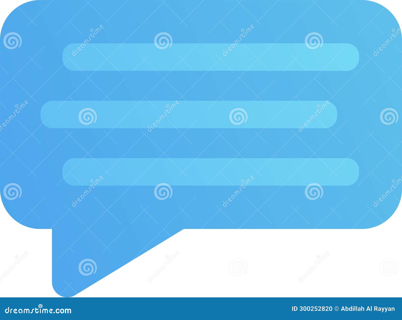 Messages Chat Icon, Vector, Flat, Gradient, Color, Illustration, Art ...