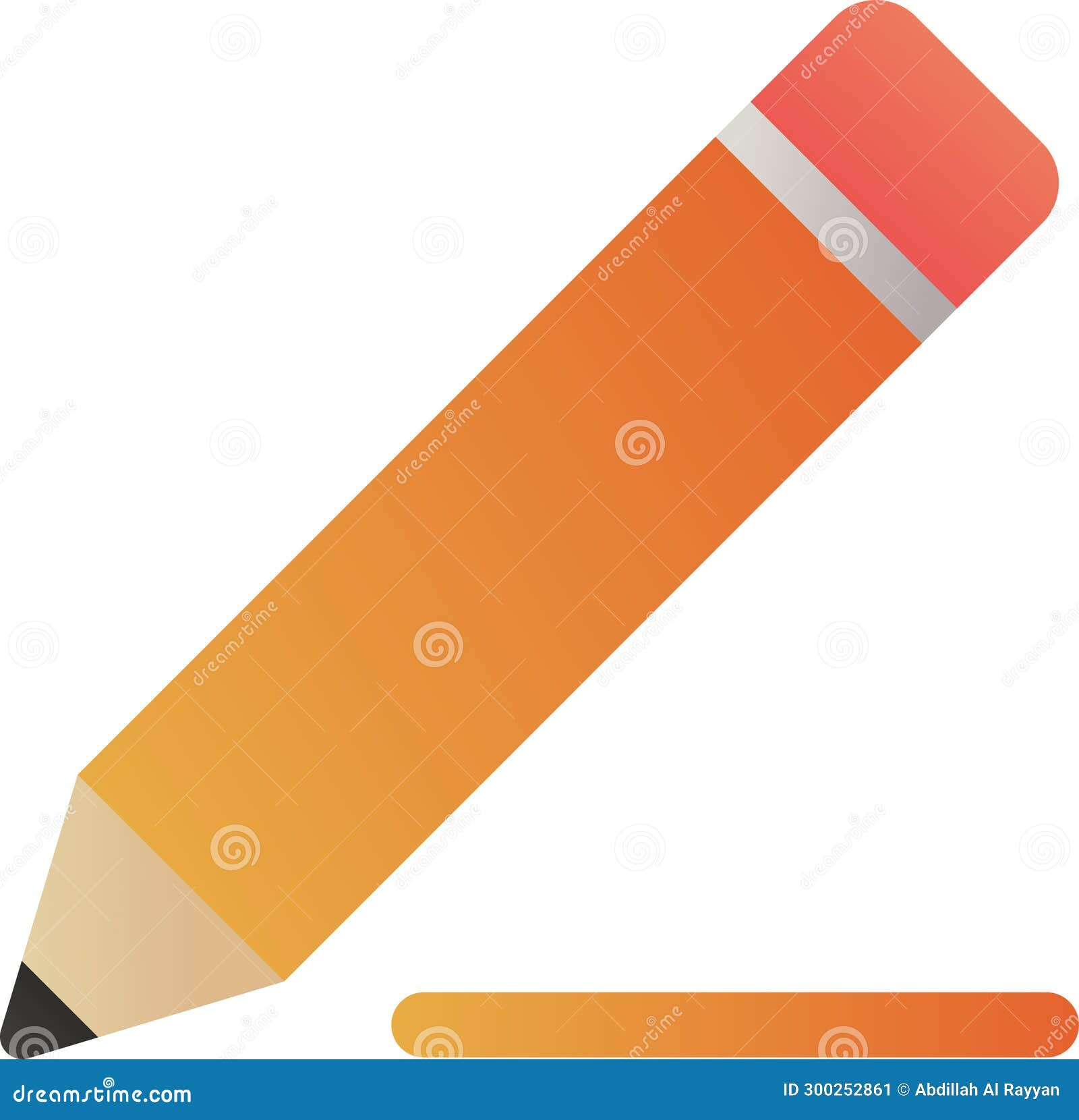 Edit Pencil Pen Icon, Vector, Flat, Gradient, Color, Illustration, Art ...
