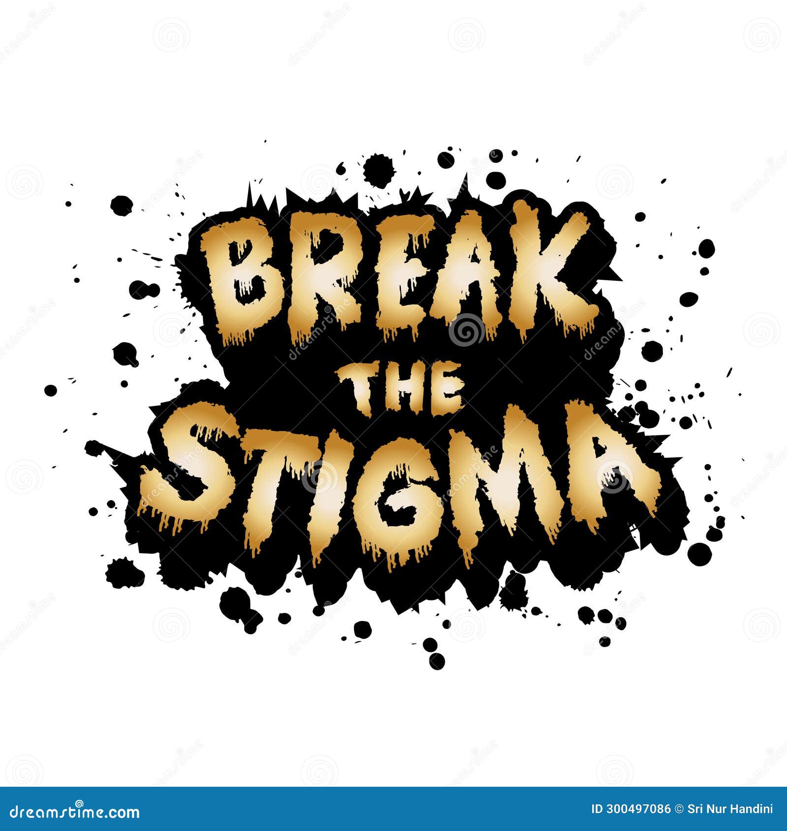 Handwritten Stigma Word With Red Pen Illustration On Textured Paper ...