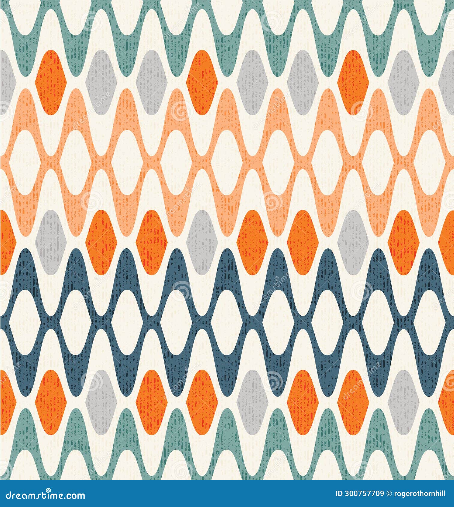 Seamless Abstract Mid Century Modern Pattern for Backgrounds, Fabric ...