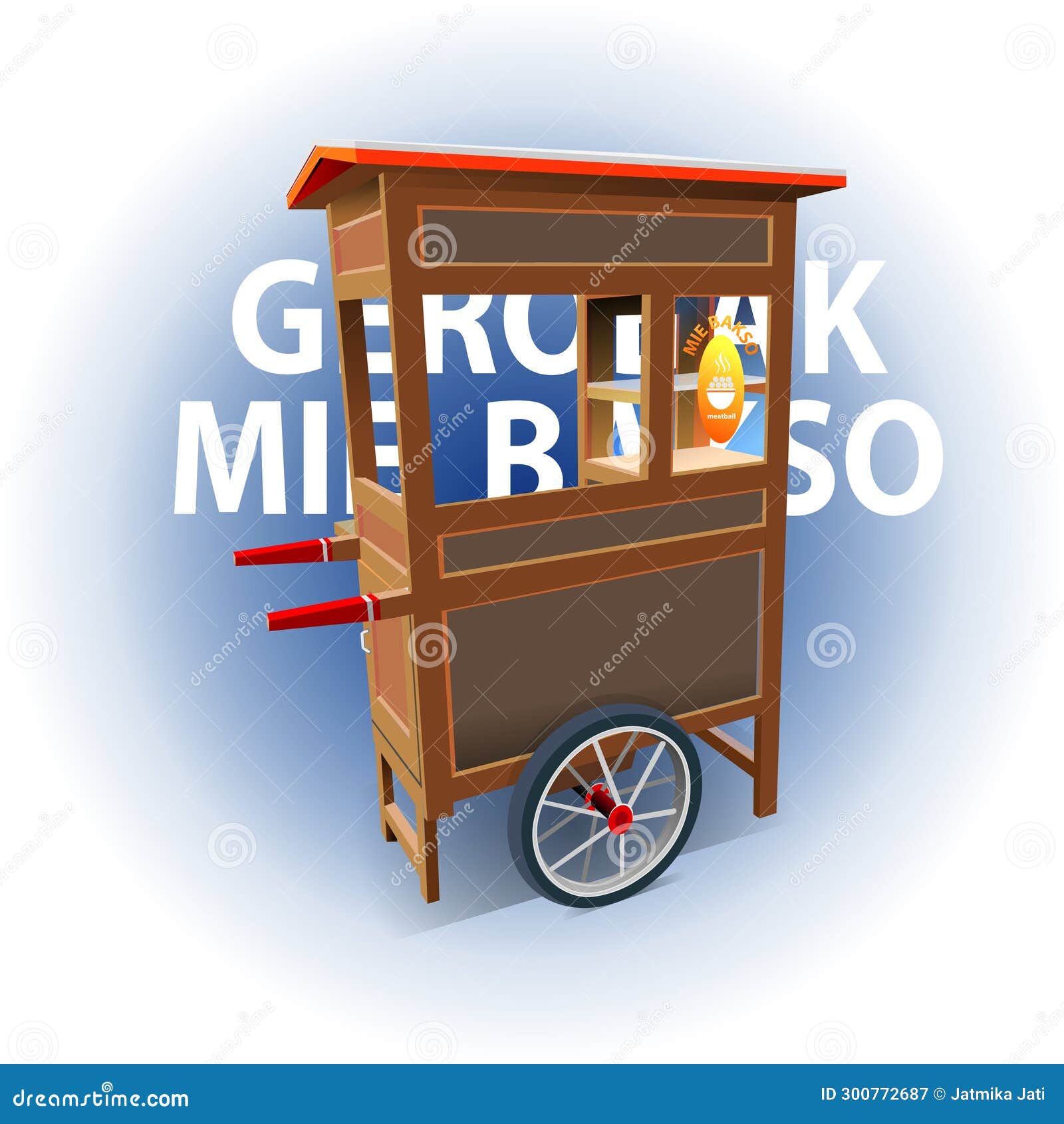 Meatball noodle chart stock illustration. Illustration of meals - 300772687