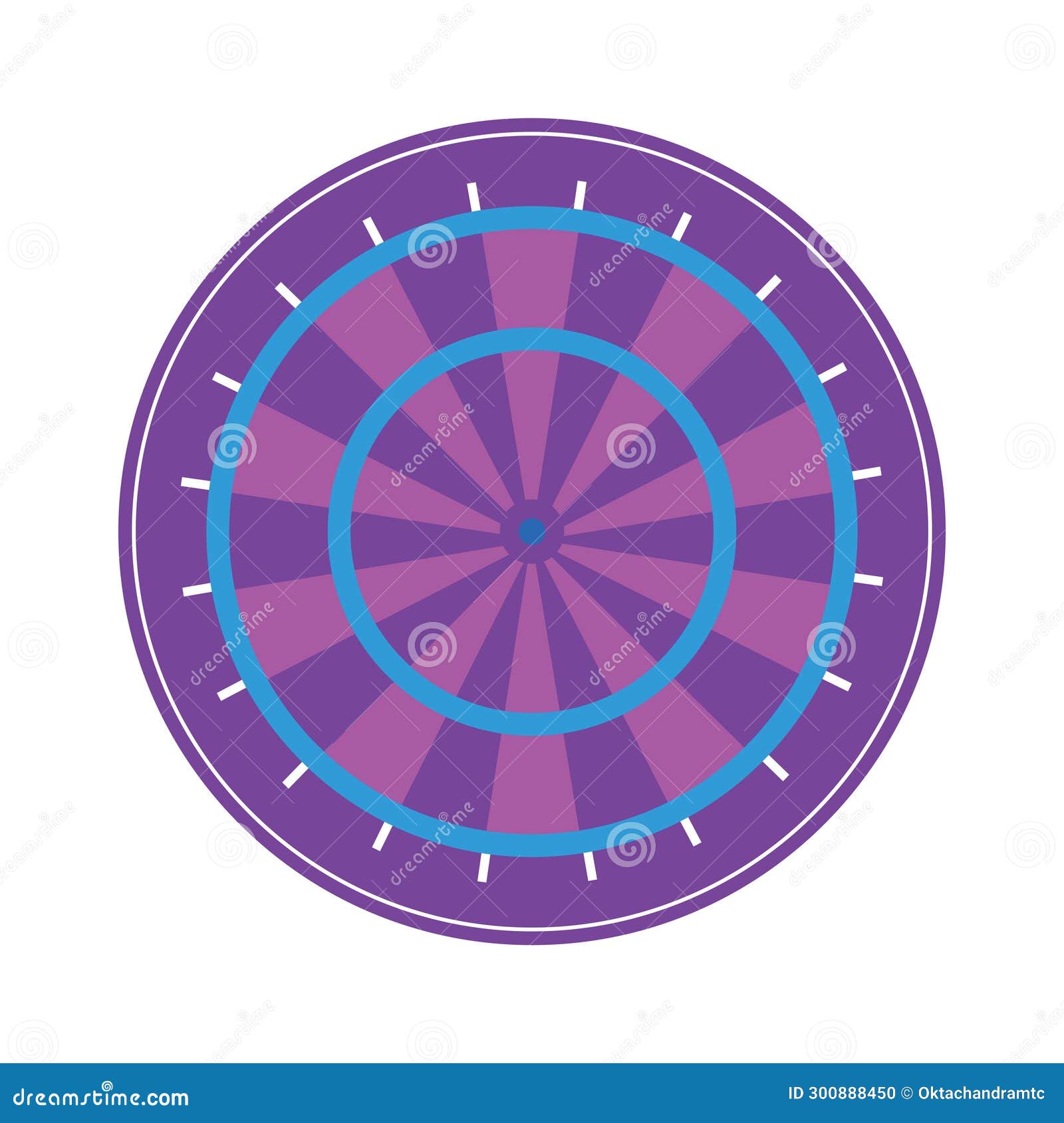 Circle Target Symbol Icon Vector Illustration Graphic Design. Dartboard ...