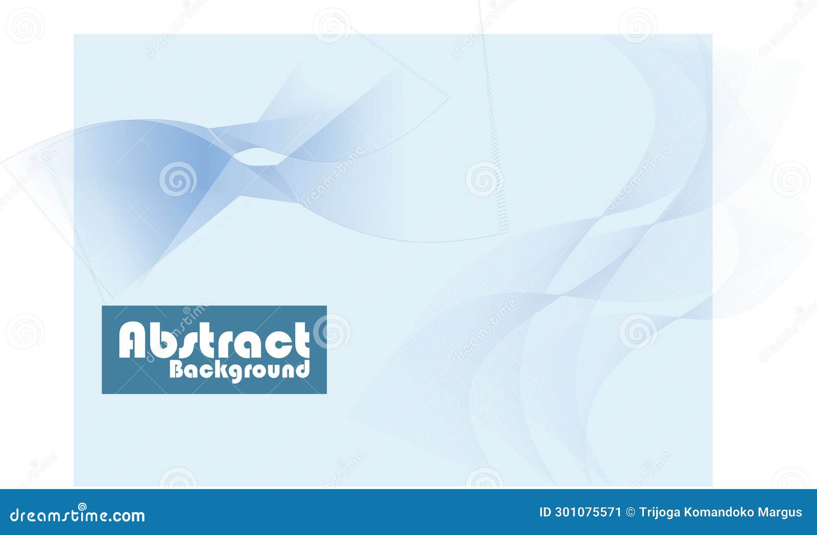 Bright Blue Line Abstract Elegant Vector Illustration Background Stock ...