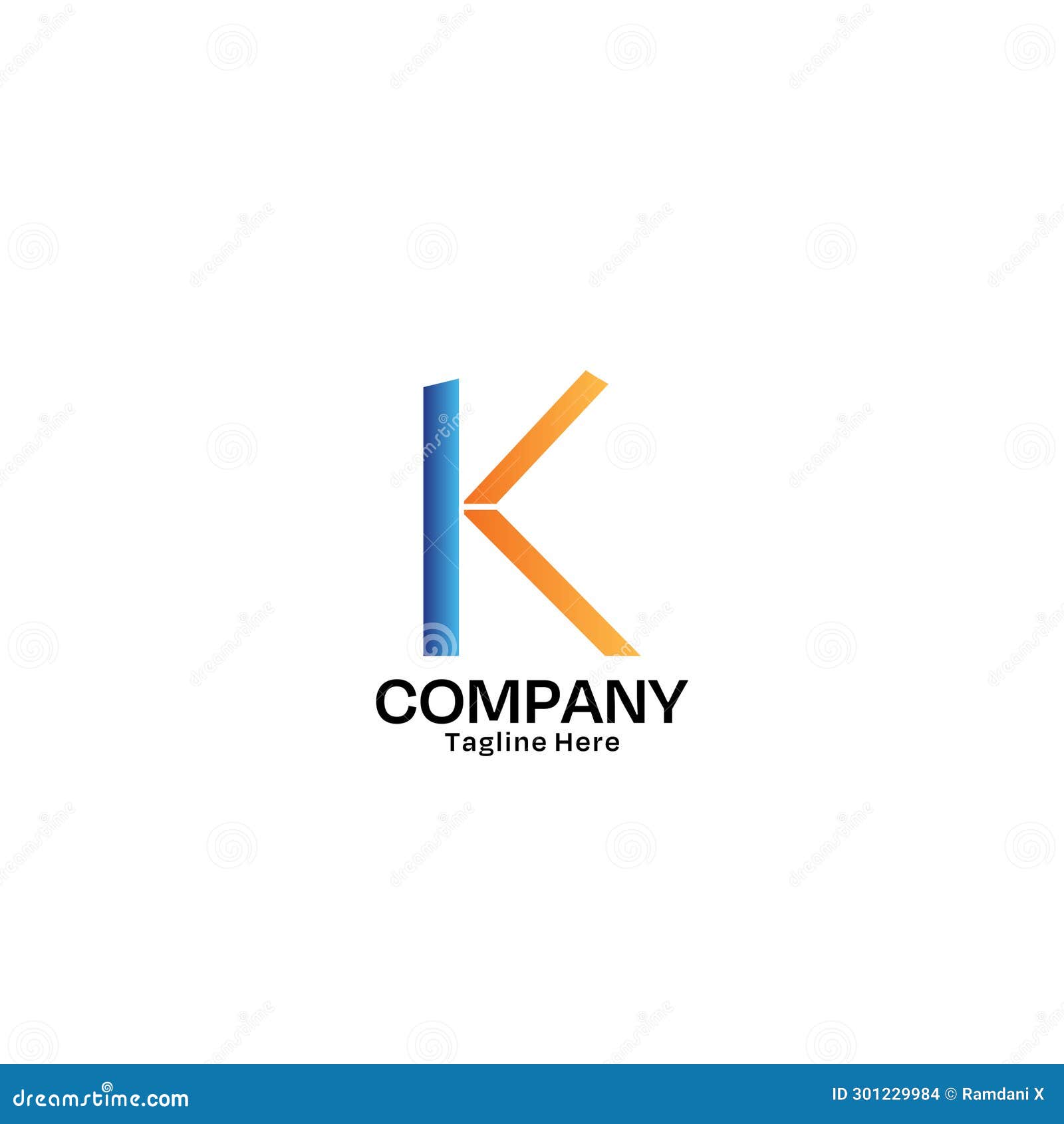 Minimalist Letter K Logo Design Templates Stock Vector - Illustration ...