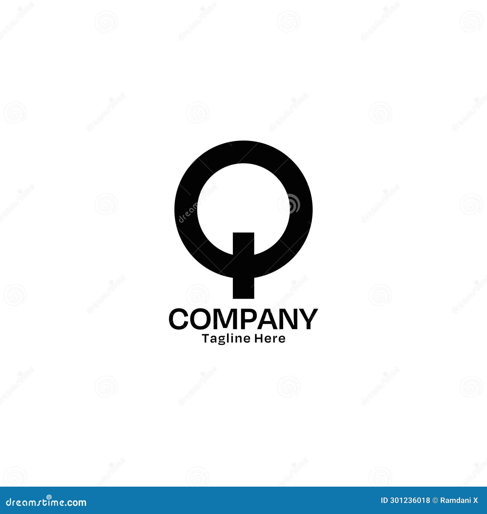 Letter Q Logo Design Template Stock Vector - Illustration of unique ...