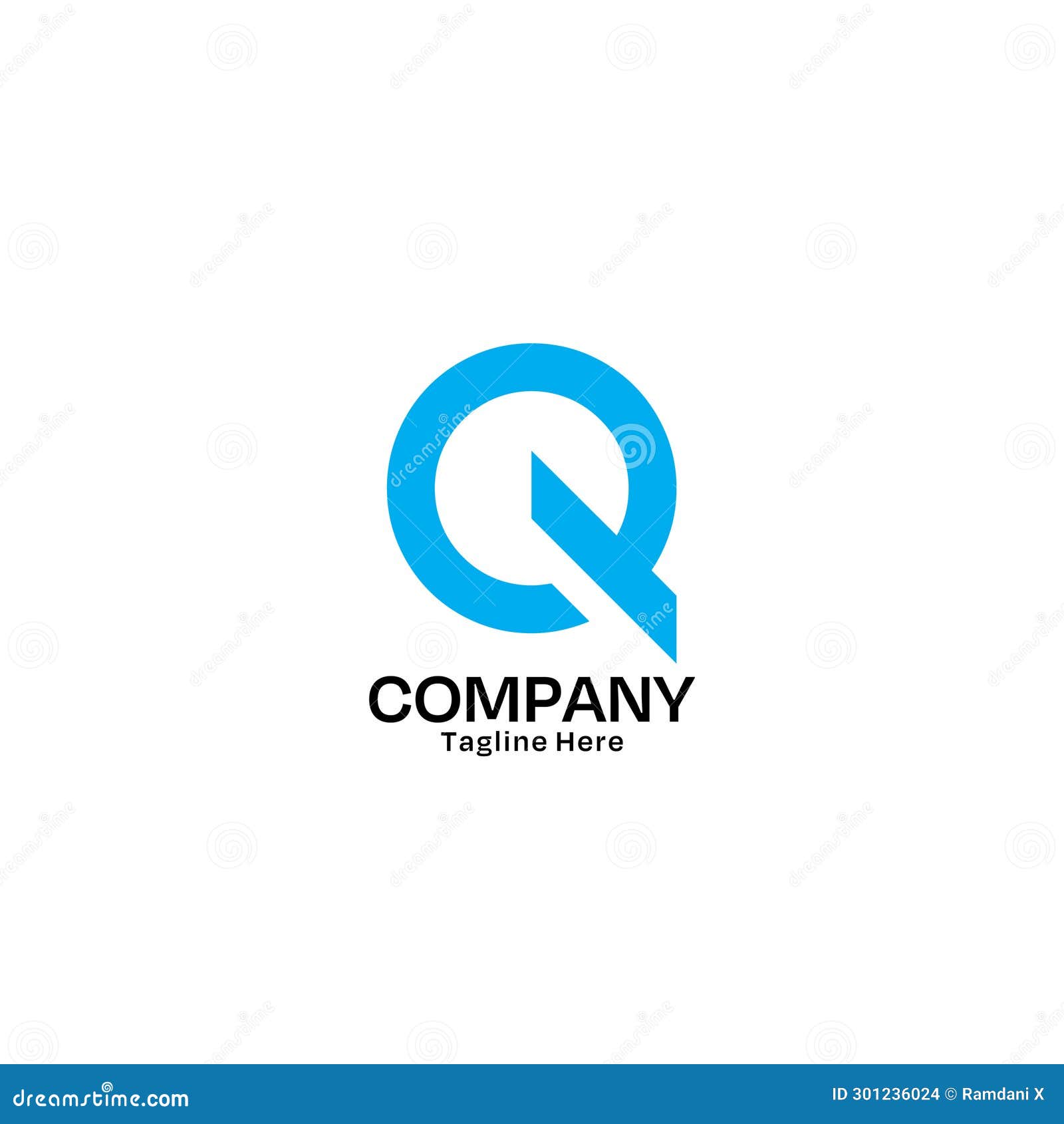 Letter Q Logo Design Template Stock Vector - Illustration of brand ...