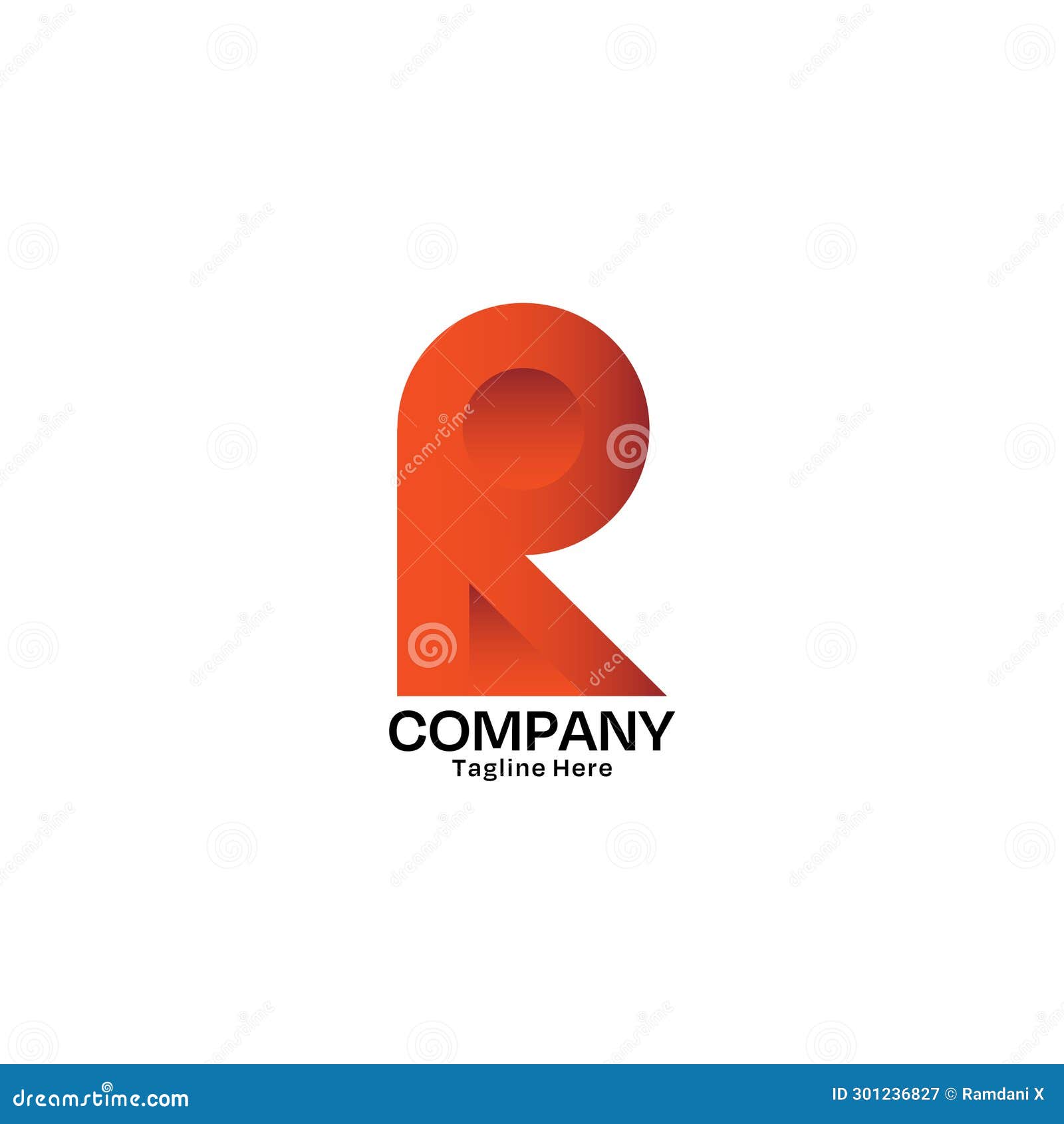Professional Letter R Logo Design Templates Stock Vector - Illustration ...