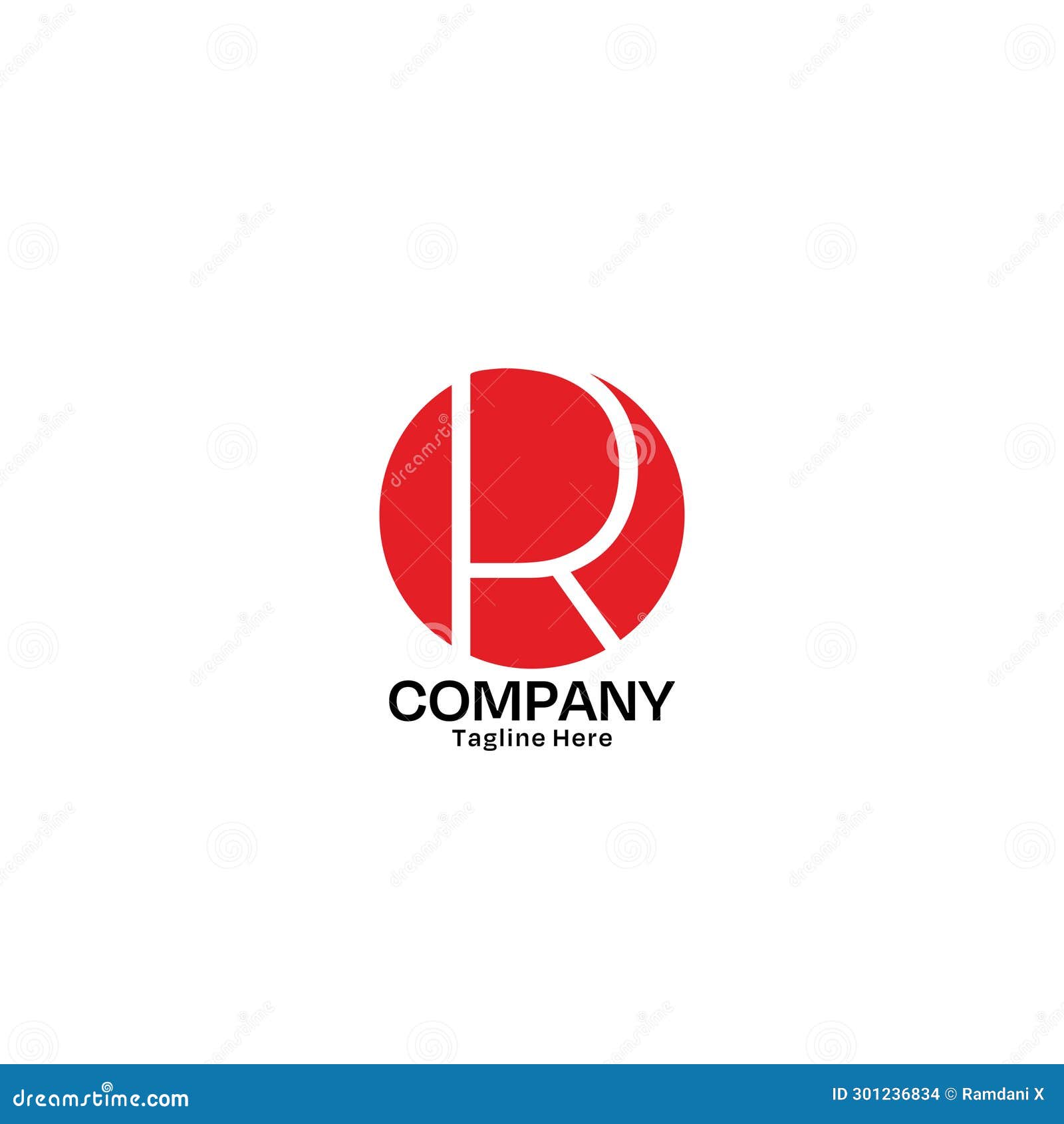Professional Letter R Logo Design Templates Stock Vector - Illustration ...