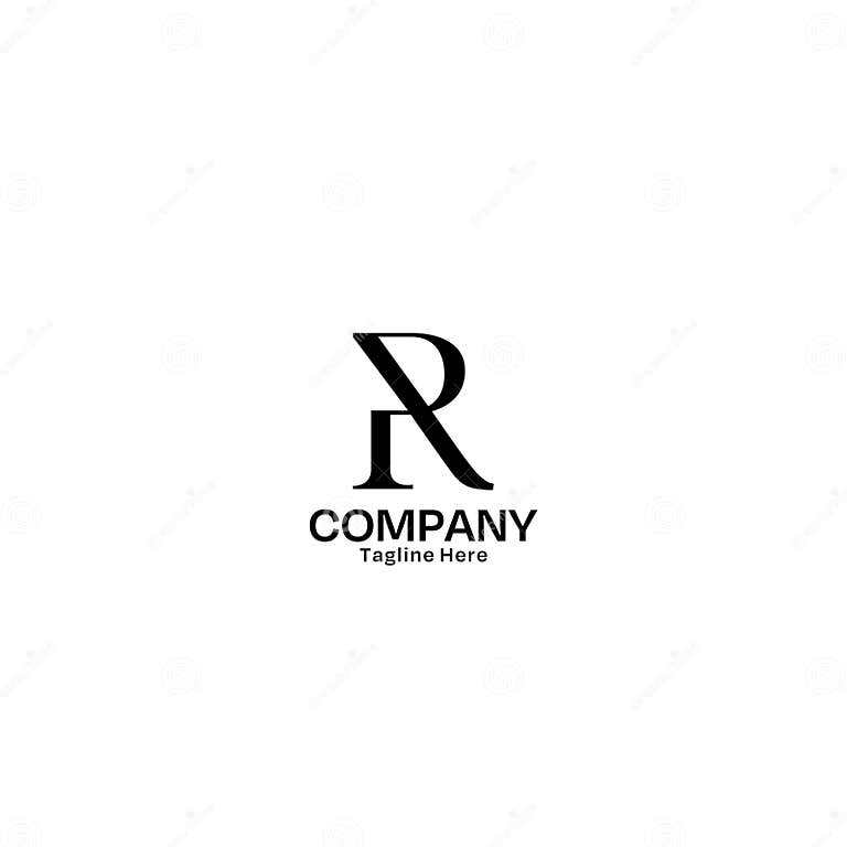Professional Letter R Logo Design Templates Stock Vector - Illustration ...