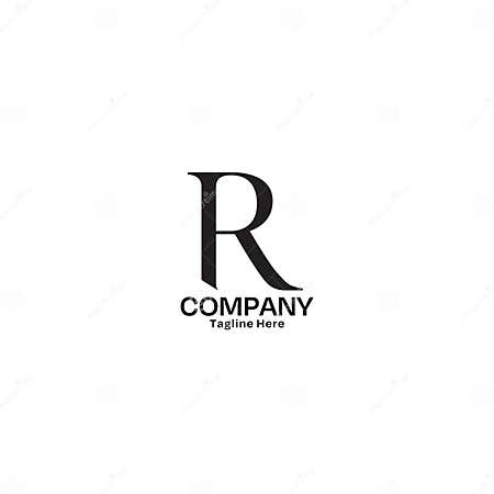 Professional Letter R Logo Design Templates Stock Vector - Illustration ...