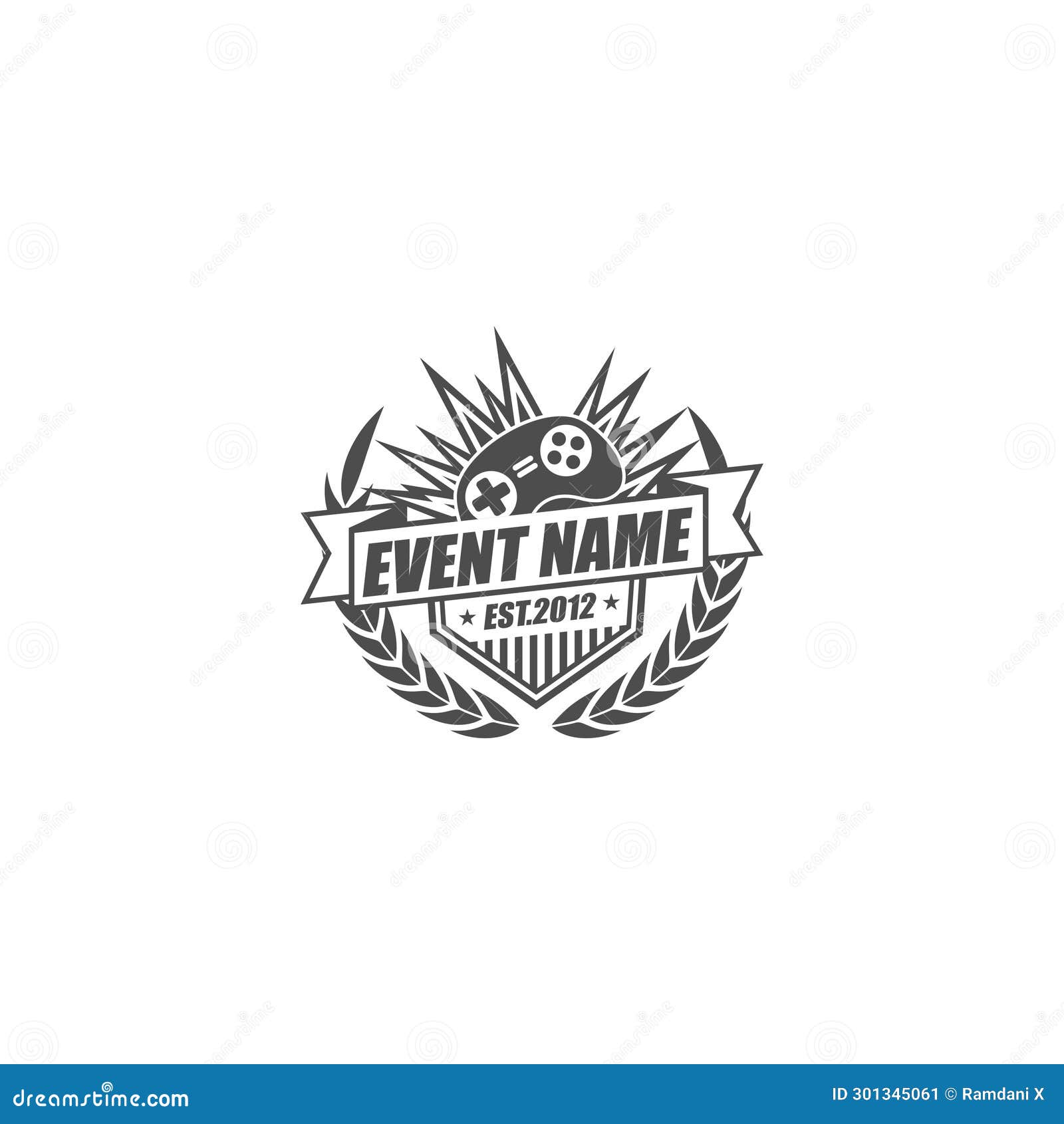 Event Game Logo Design stock vector. Illustration of touch - 301345061
