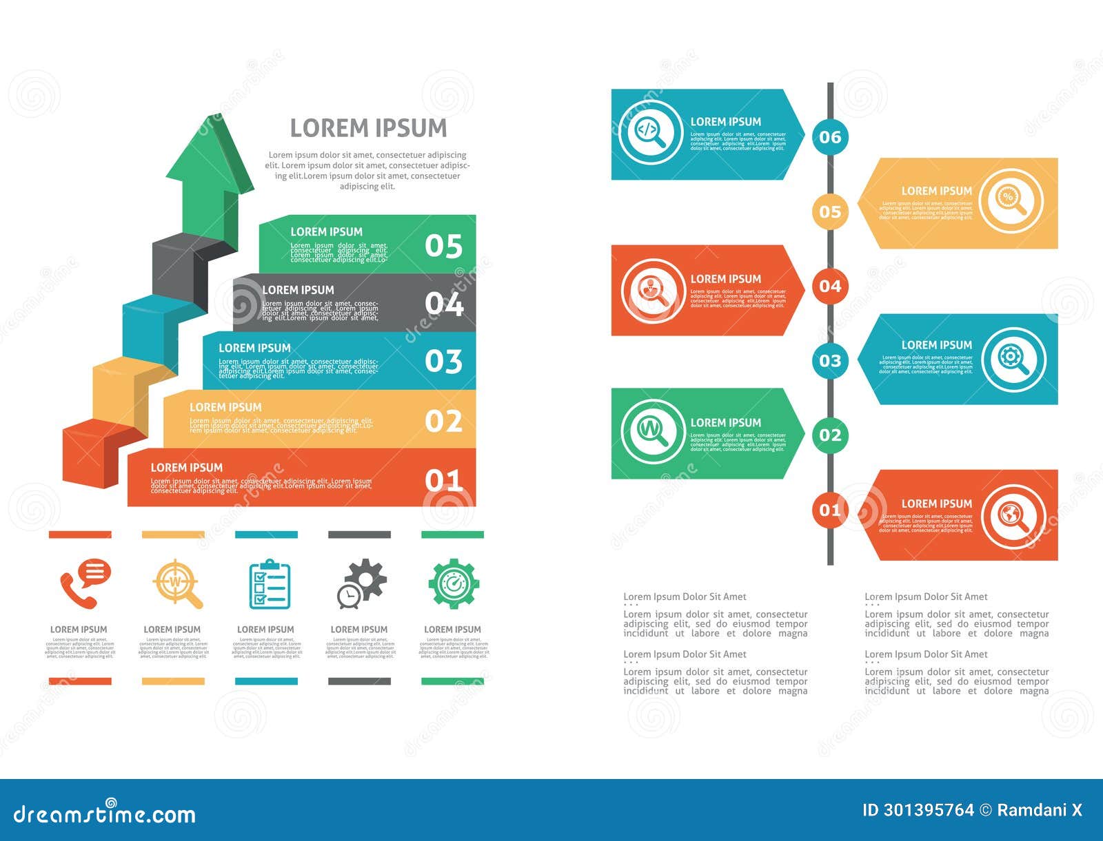 Timeline Business Concept Infographic Template, Can Be Used for ...
