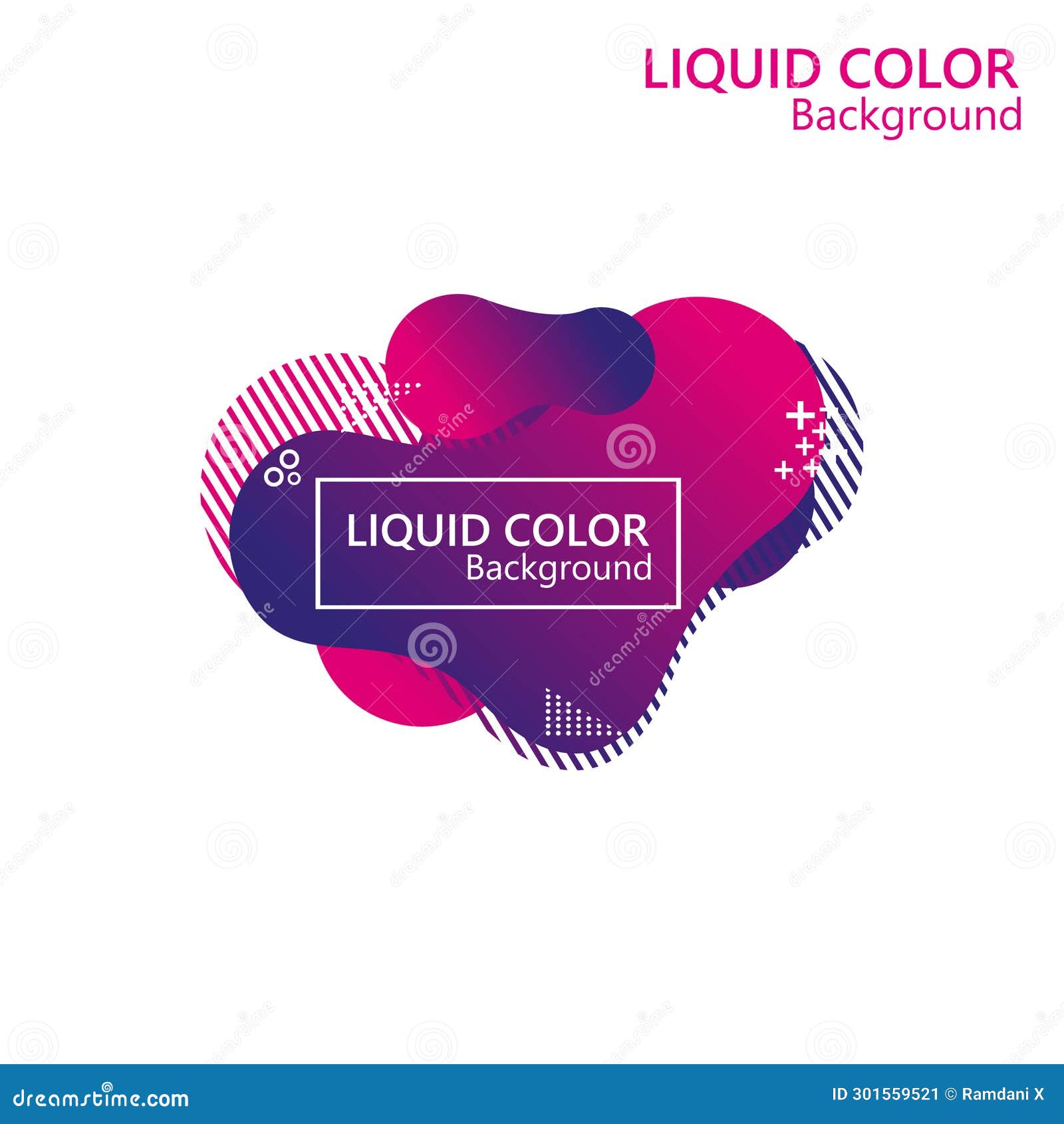 Abstract Background Fluid Design Template Stock Vector - Illustration ...