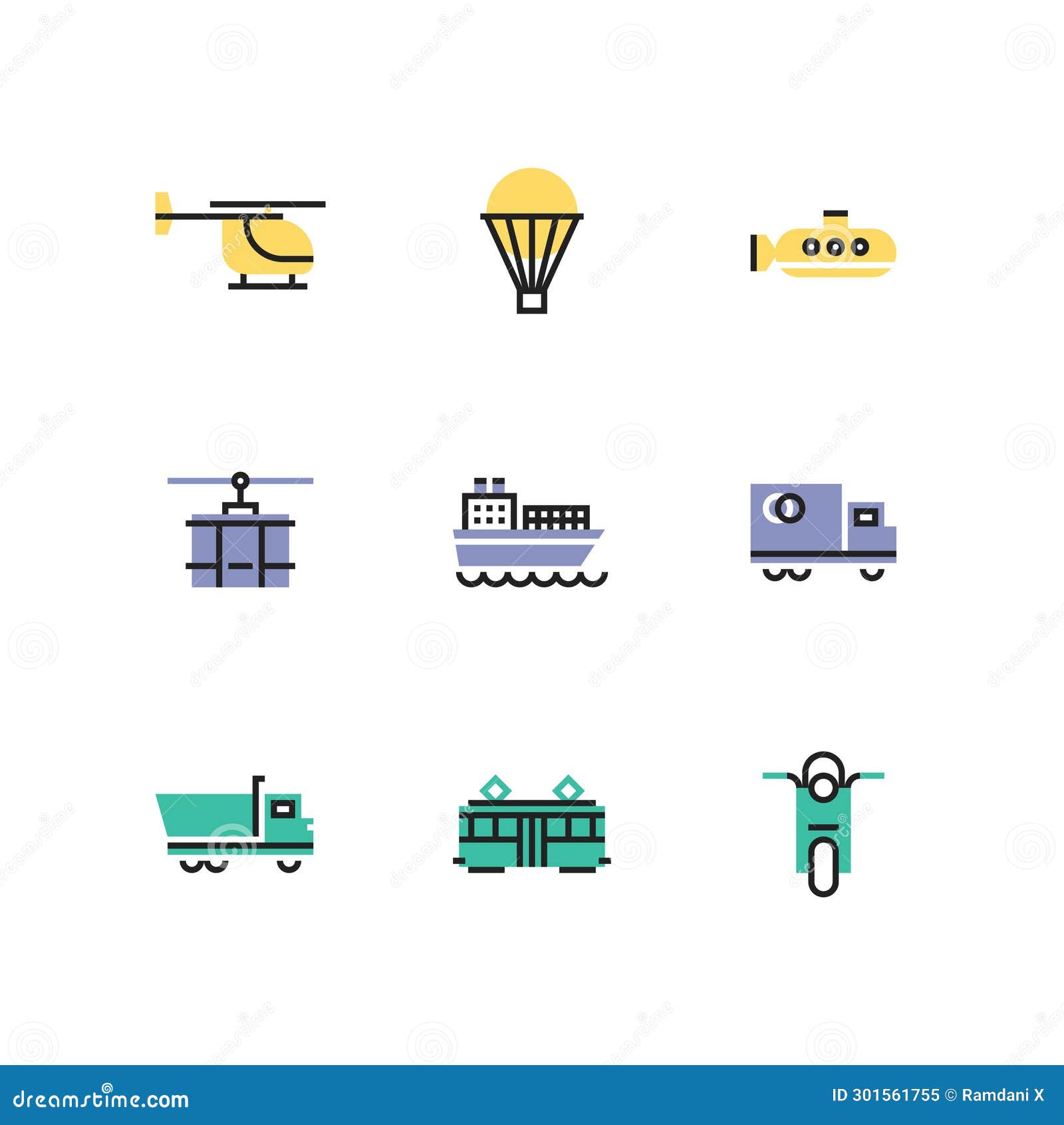 Flat Icon Design Templates stock illustration. Illustration of clean ...
