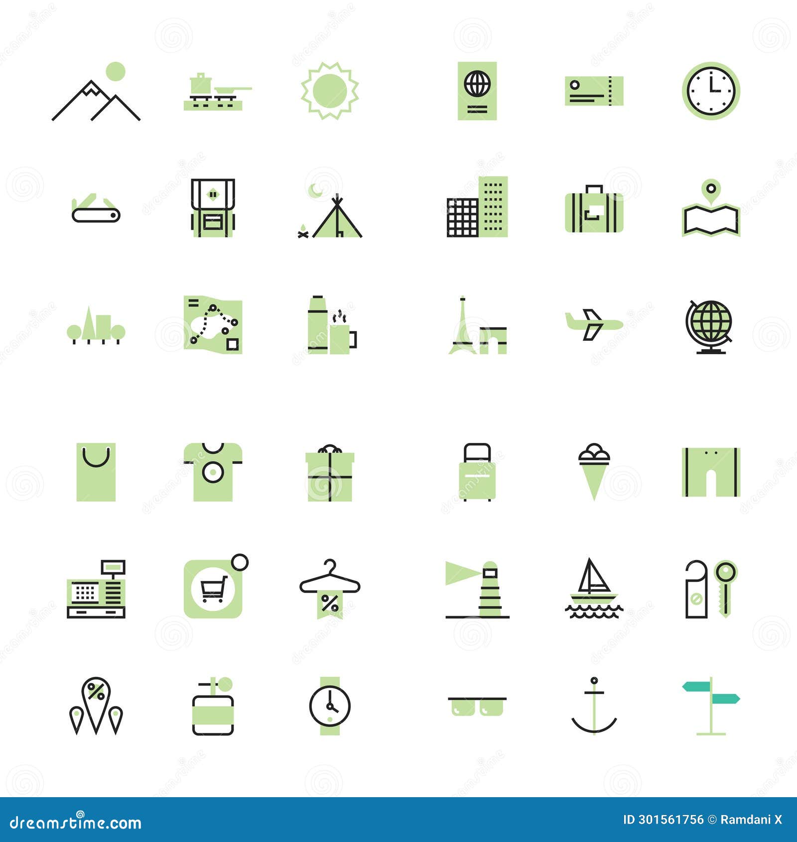 Flat Icon Design Templates stock illustration. Illustration of graphic ...