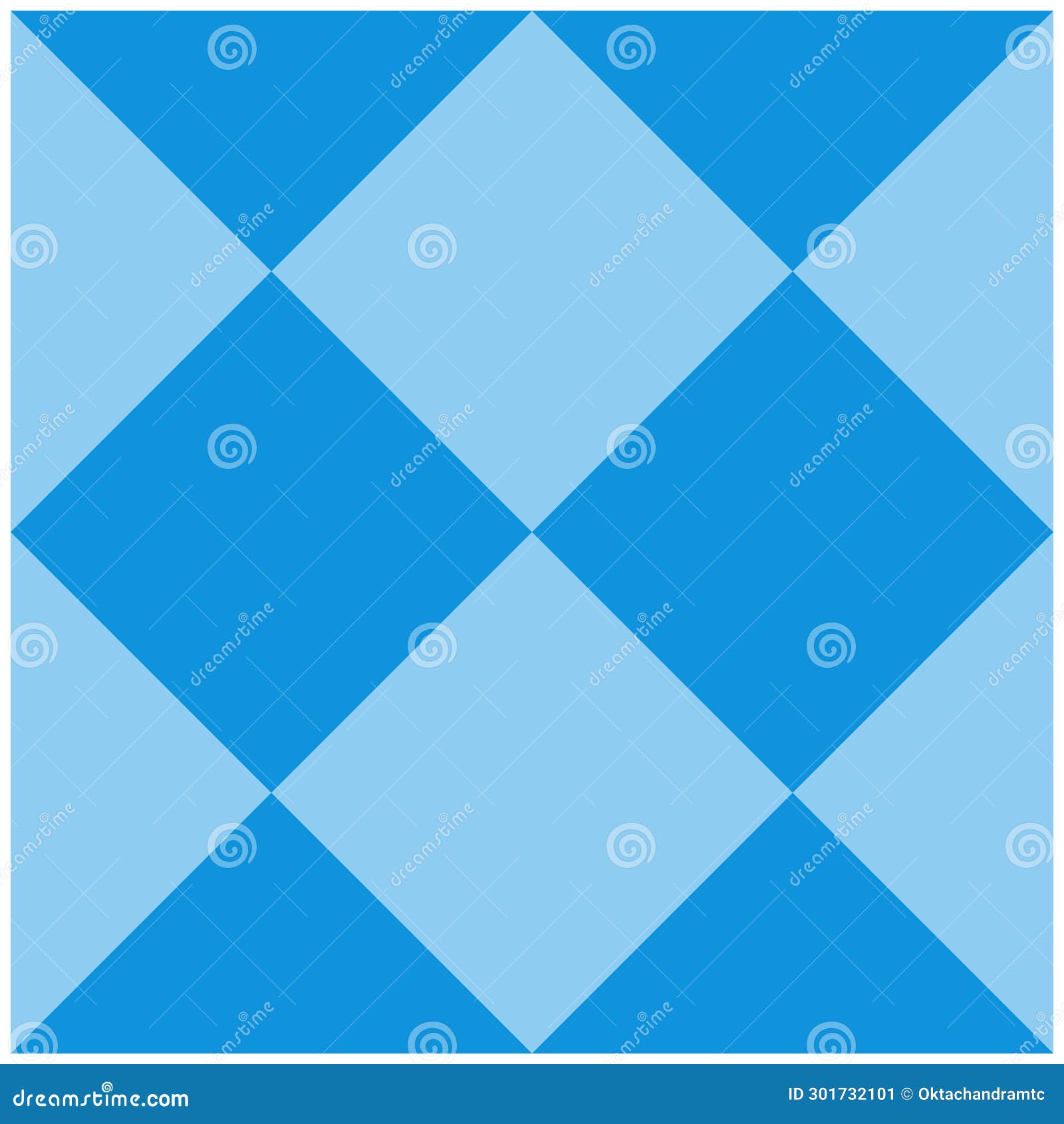 Seamless Geometric Pattern. Blue Rhombus on White Background. Abstract ...