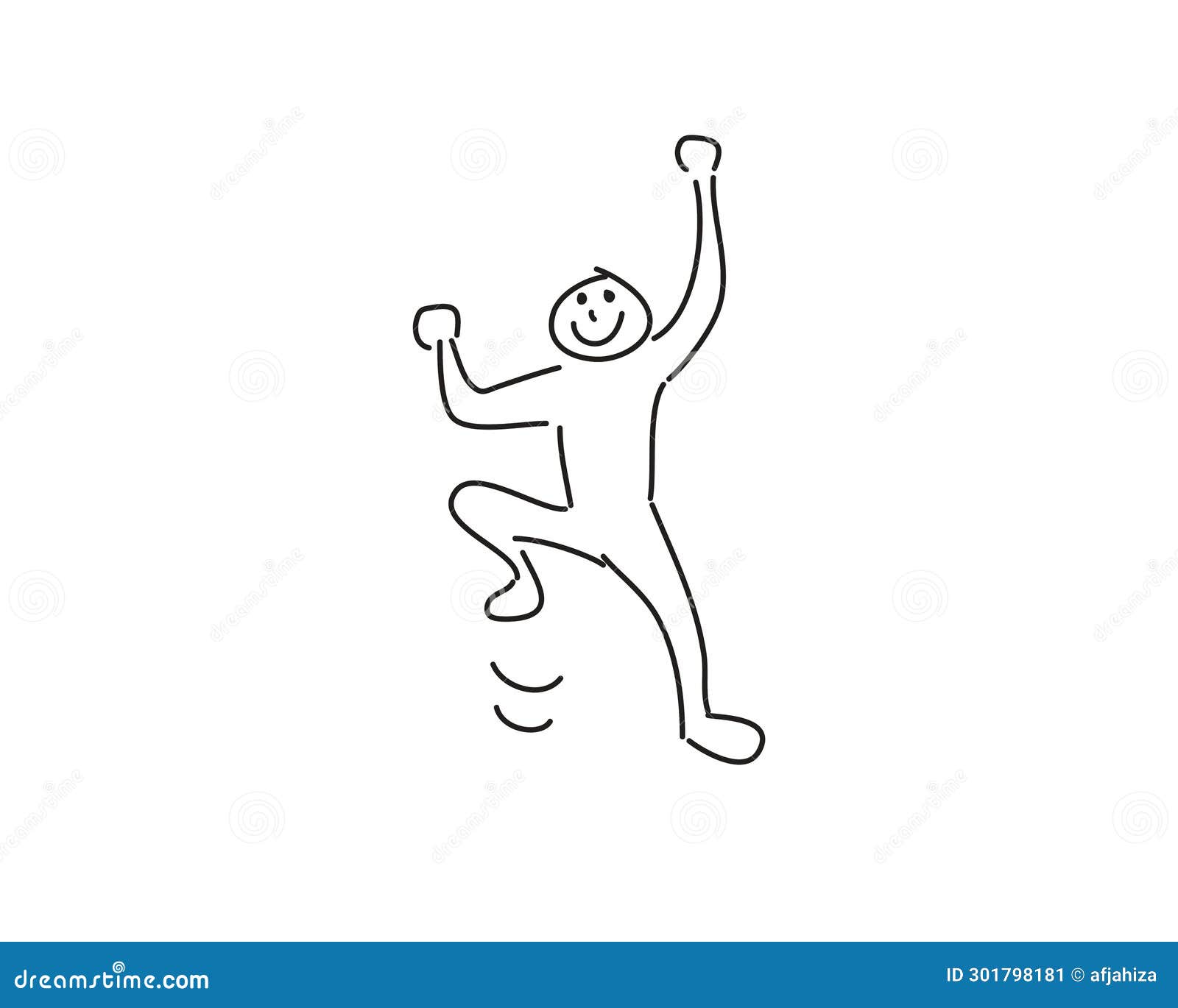 People Sketch Happy Man Character Stock Vector - Illustration of style ...