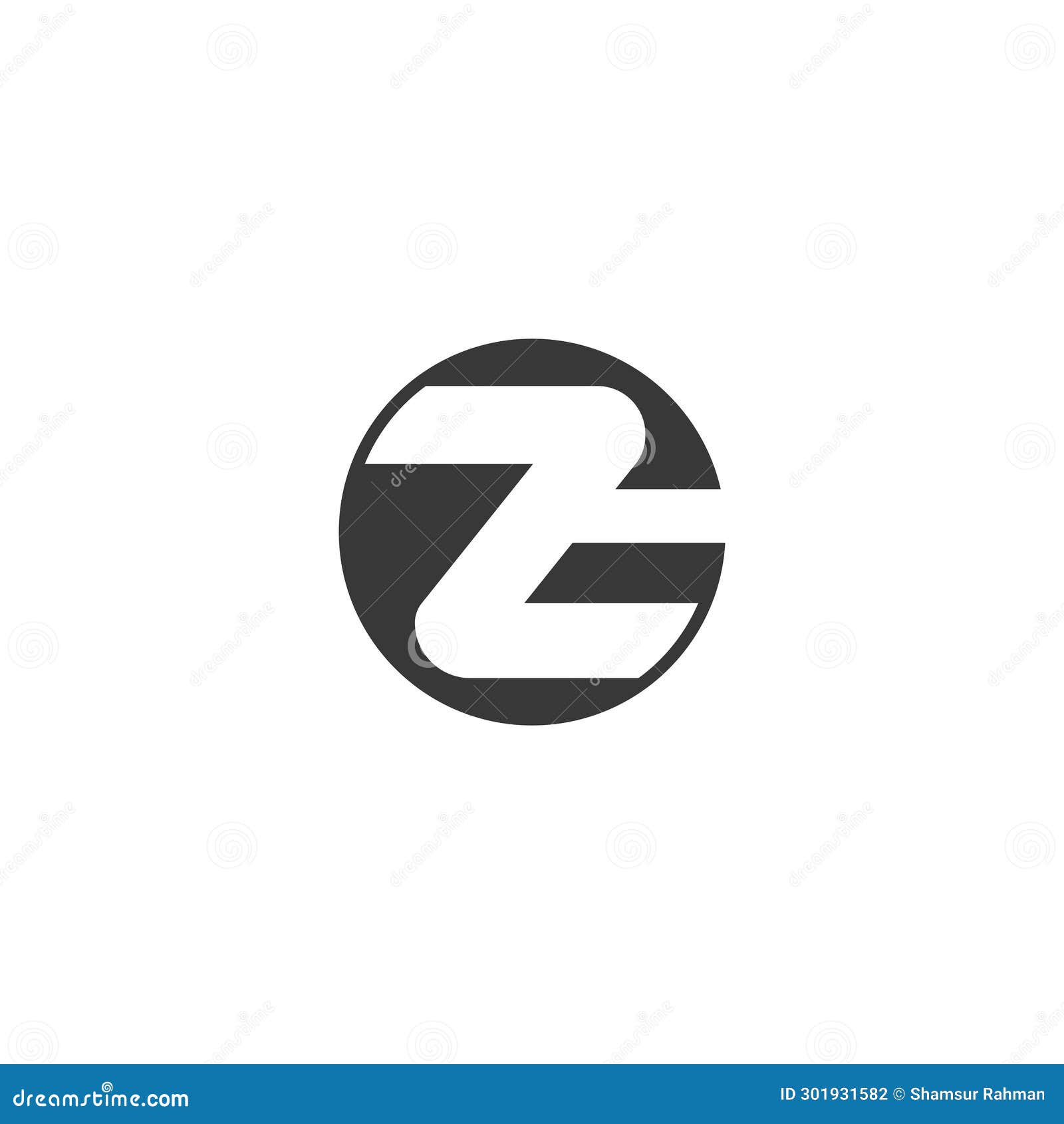 Alphabet Initials Logo ZG, GZ, Z and G Stock Vector - Illustration of ...