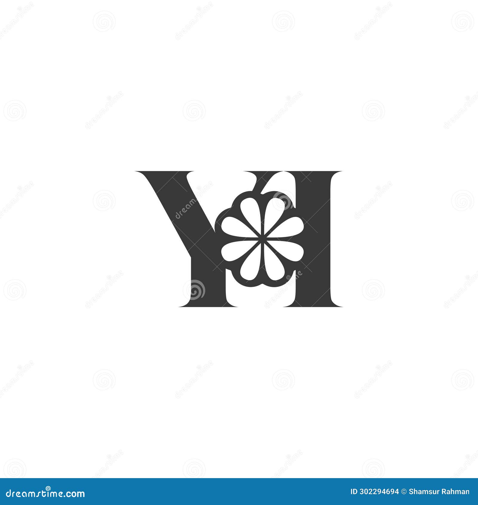 Alphabet Initials Logo IY, YI, I and Y Stock Vector - Illustration of ...