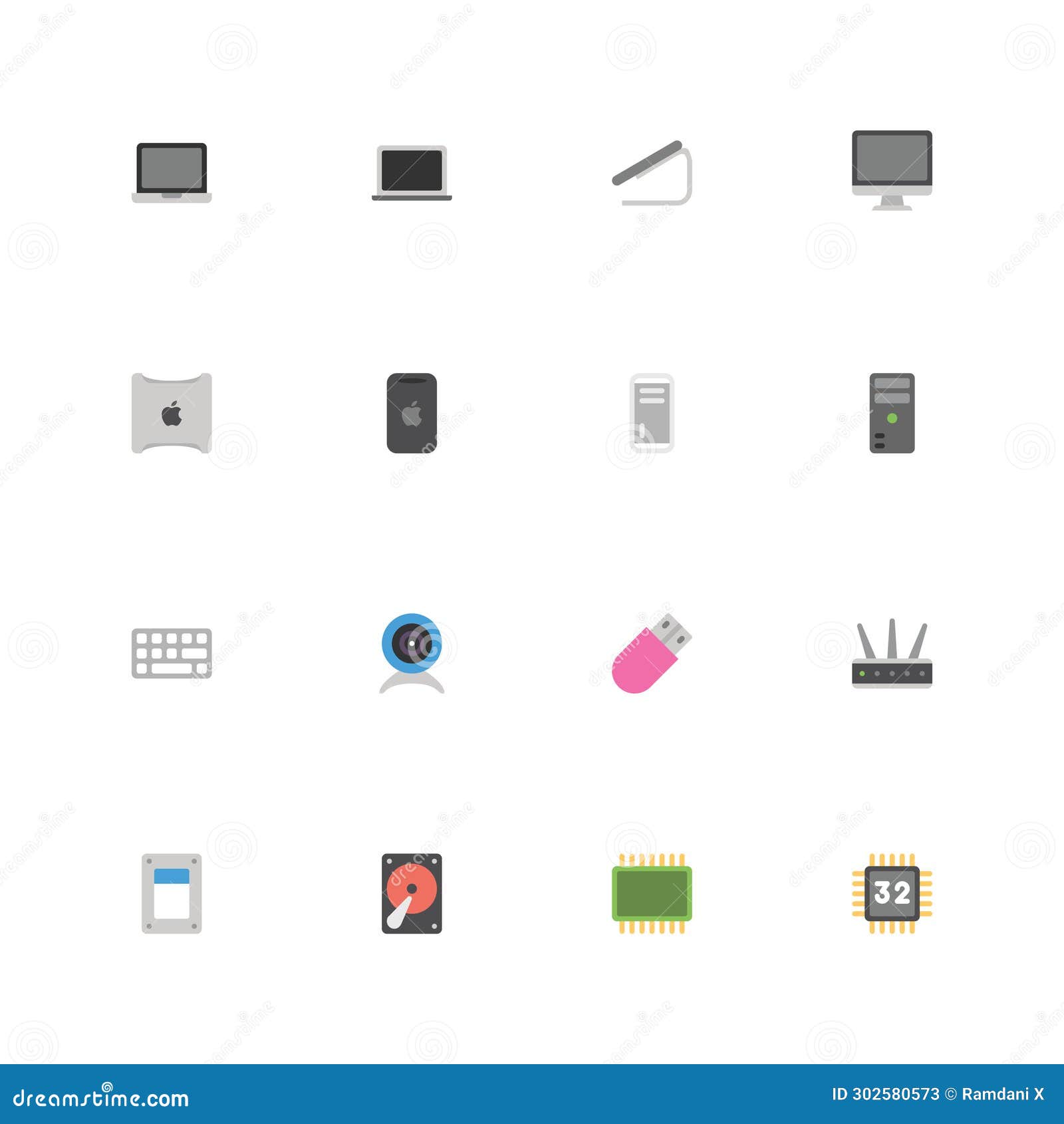 Complete Icon Set Design Template, Business Icon, Company Icon ...