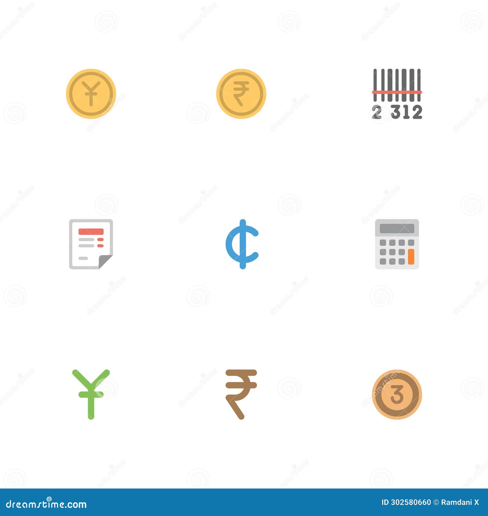 Complete Icon Set Design Template, Business Icon, Company Icon ...