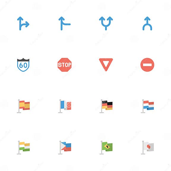 Complete Icon Set Design Template, Business Icon, Company Icon ...