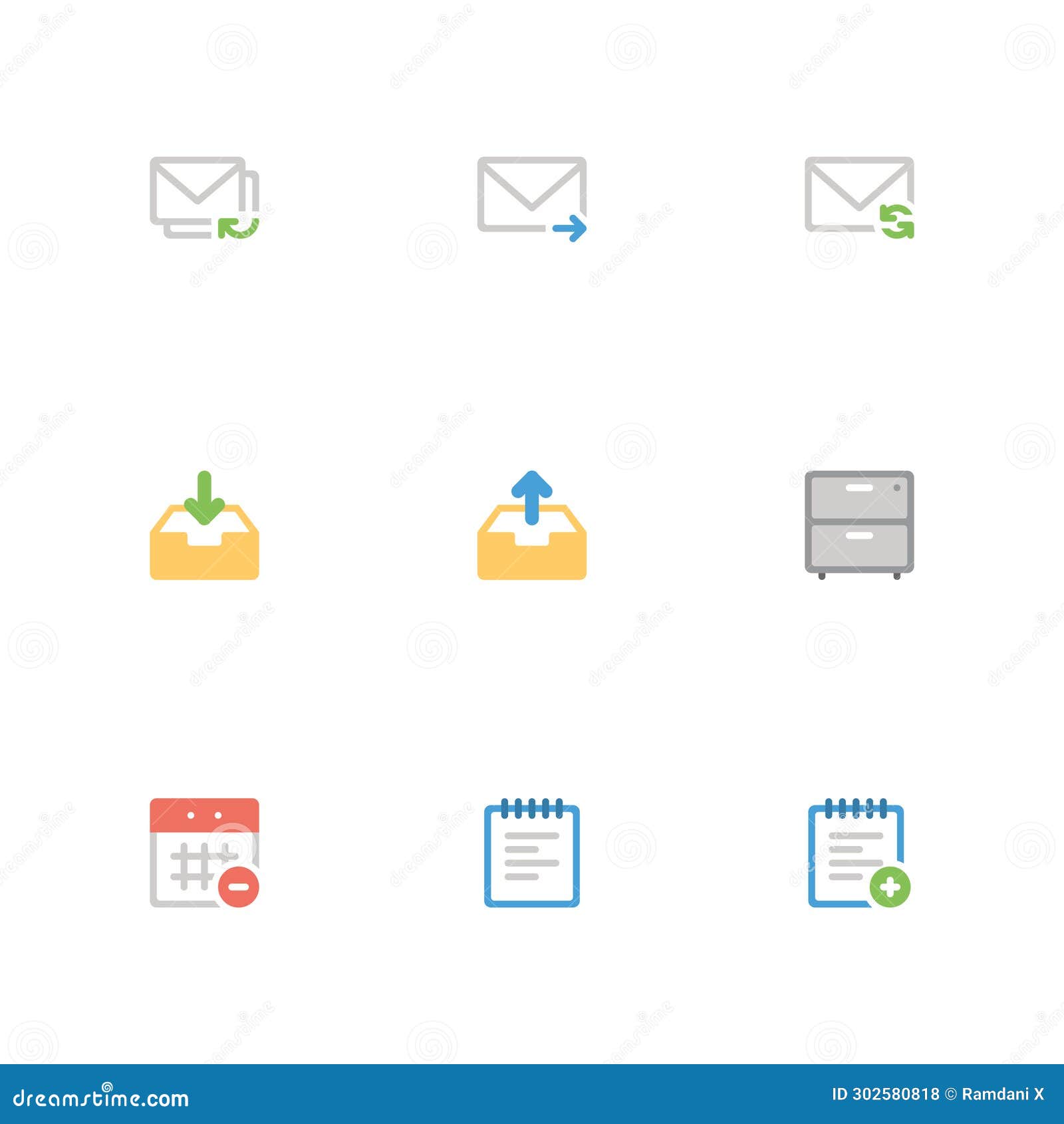 Complete Icon Set Design Template, Business Icon, Company Icon ...