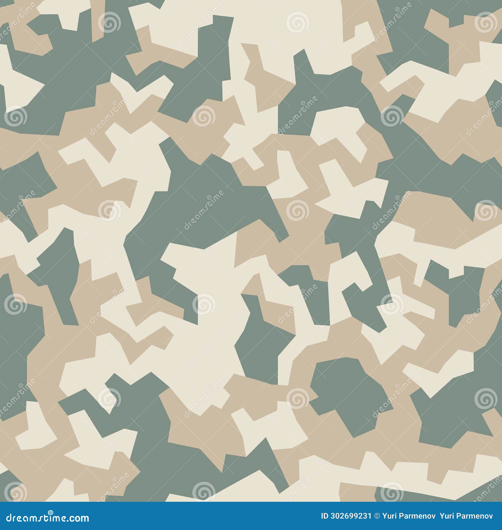 Geometric Camouflage. Military Style Fashionable Camo, Seamless Urban ...