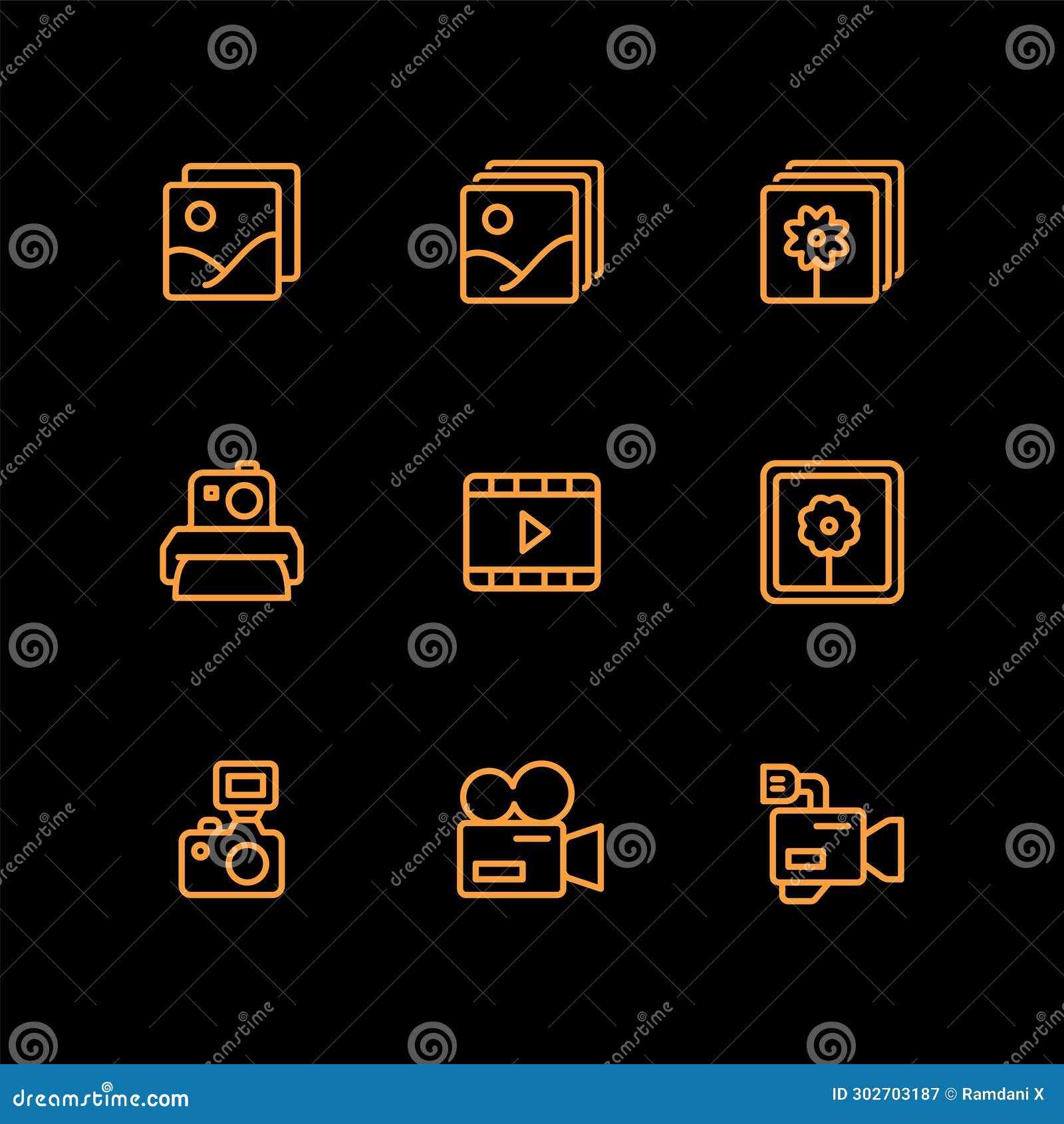 Modern Icon Design Template for Business Stock Vector - Illustration of ...
