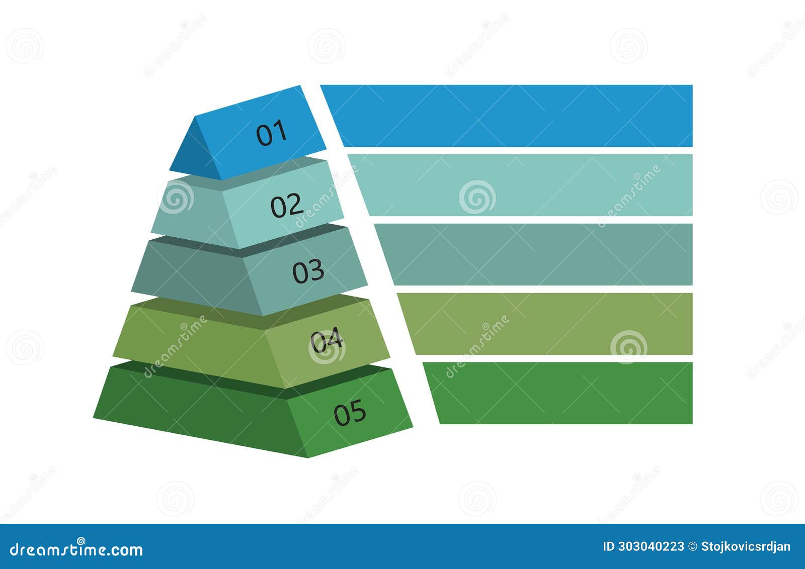 3d Infographics Pyramid Chart. Royalty-Free Stock Photo | CartoonDealer ...