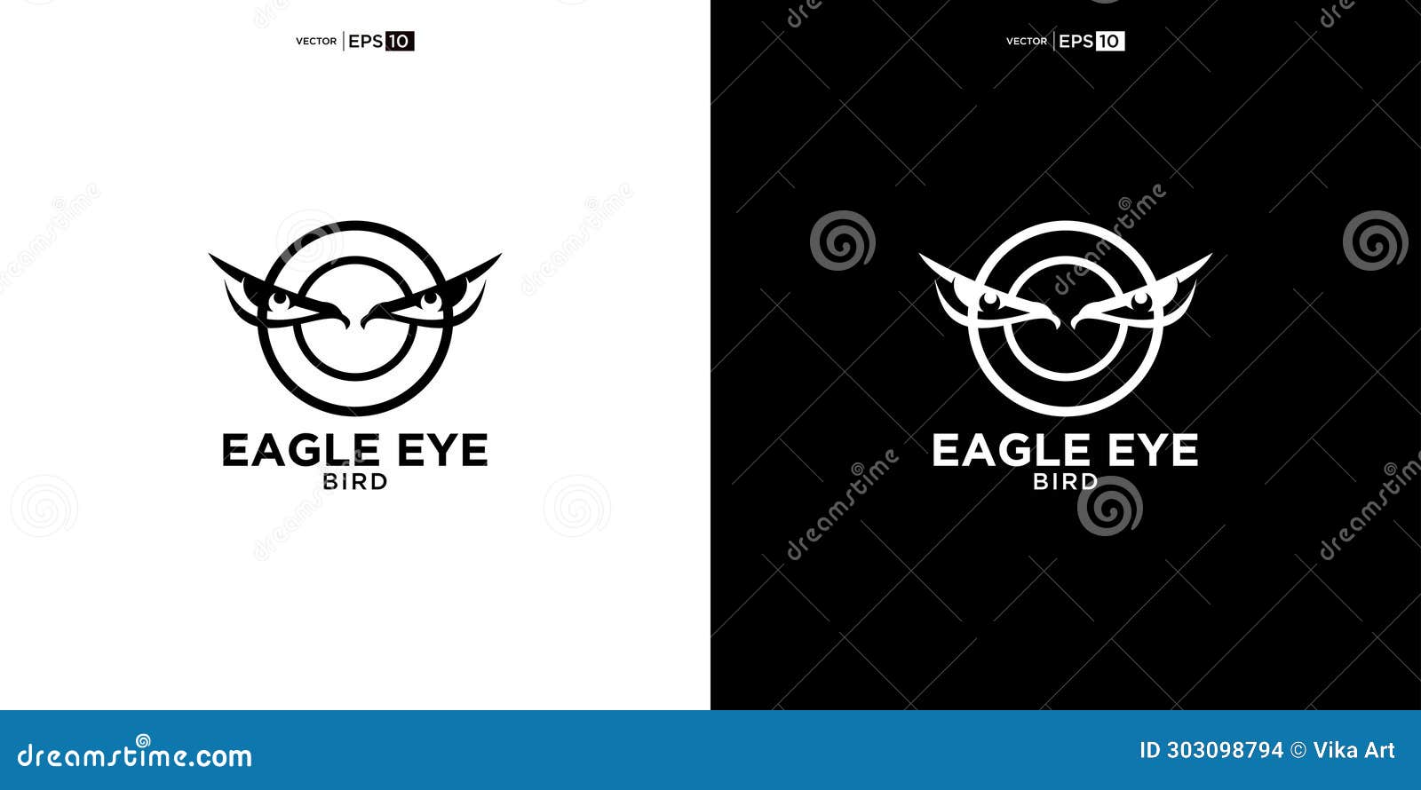 Eagle Eyes Bird Hawk Logo Design Vector Inspiration Stock Vector ...
