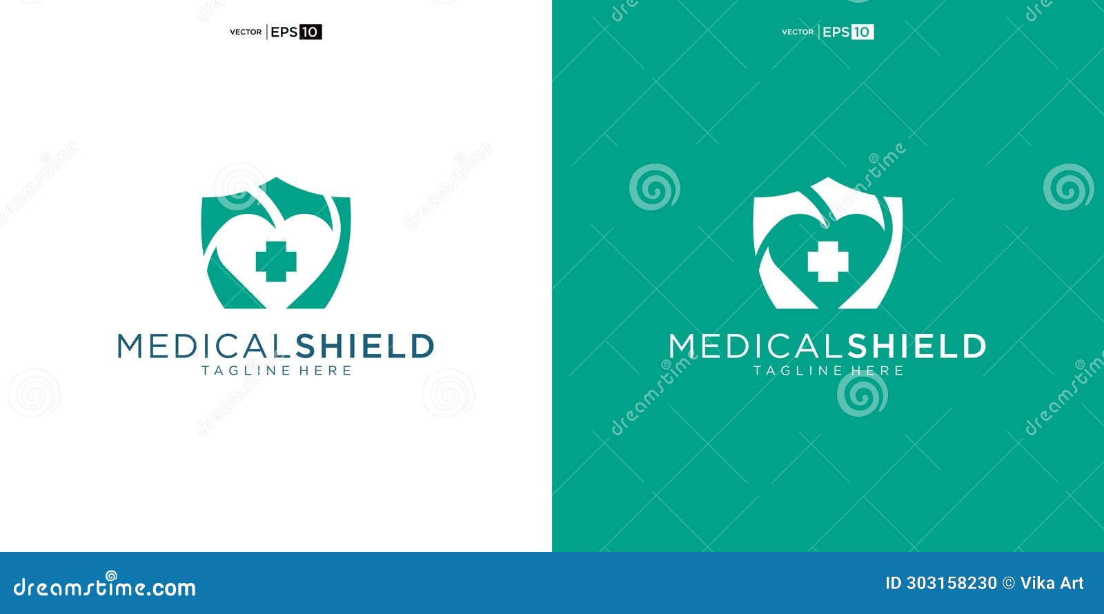 Love Protection Logo Shield and Heart Symbol. Health Care and Medicine ...