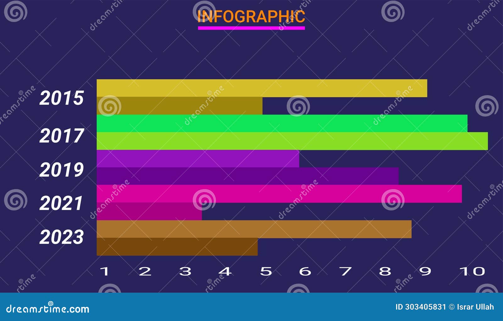 Infographic Elements Data Visualization Design Template. Stock Vector ...