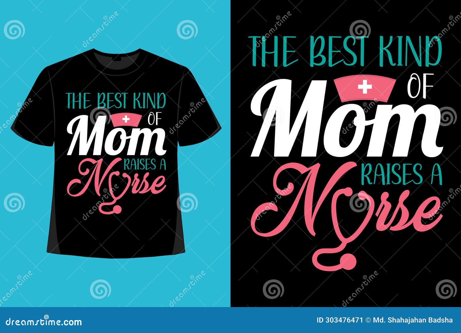 Nurse Typographic Header. Medical Occupation, Hospital And Clinic Stock ...