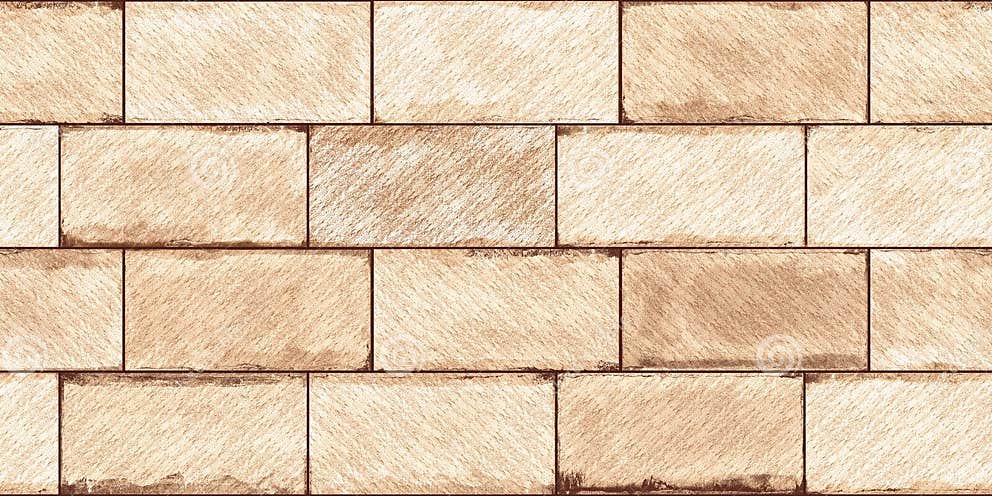 Seamless Elevation Brick Wall Tiles Design, Seamless Elevation Tile ...