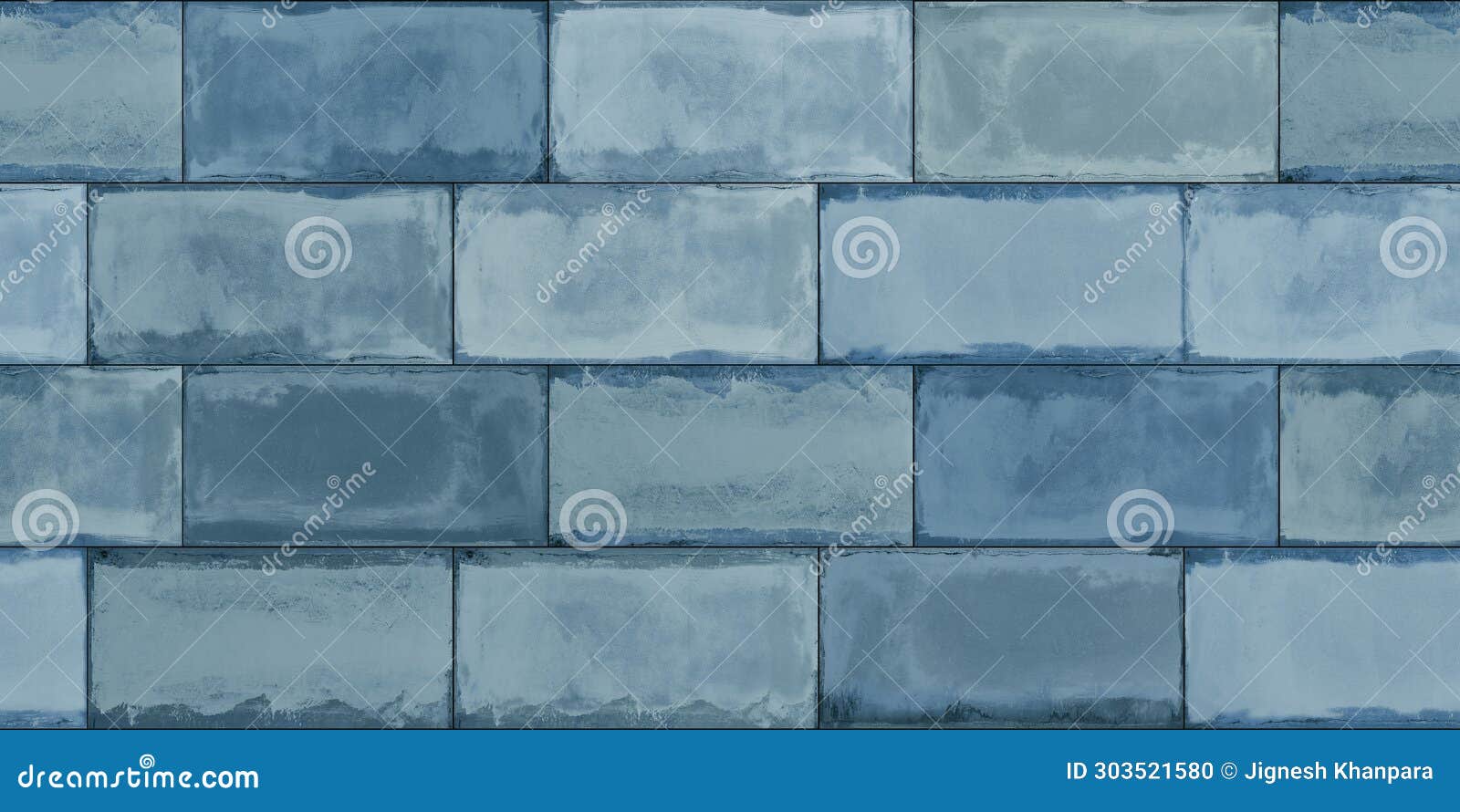 Blue Semi Glossy Pool Tiles Flooring, Interior Exterior Random Wall ...
