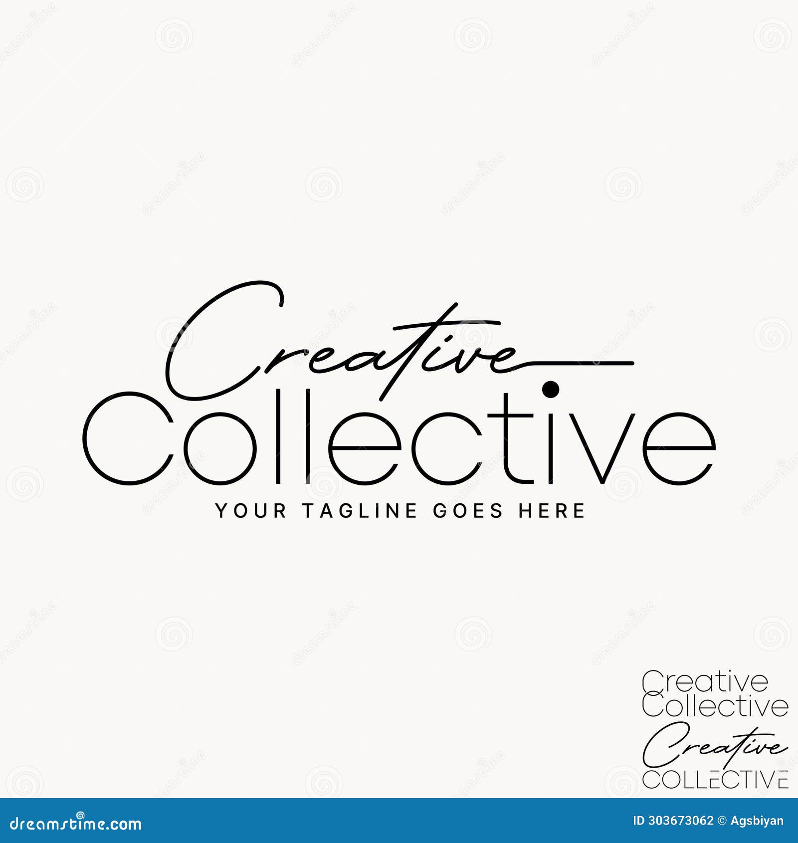 Letter Initial Word Creative Collective. Related Fashion Shop Monogram ...