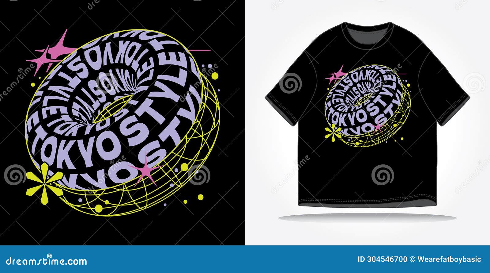 Neo Tokyo Futuristic Vector Banner In Sci-fi Style With Cyberpunk ...