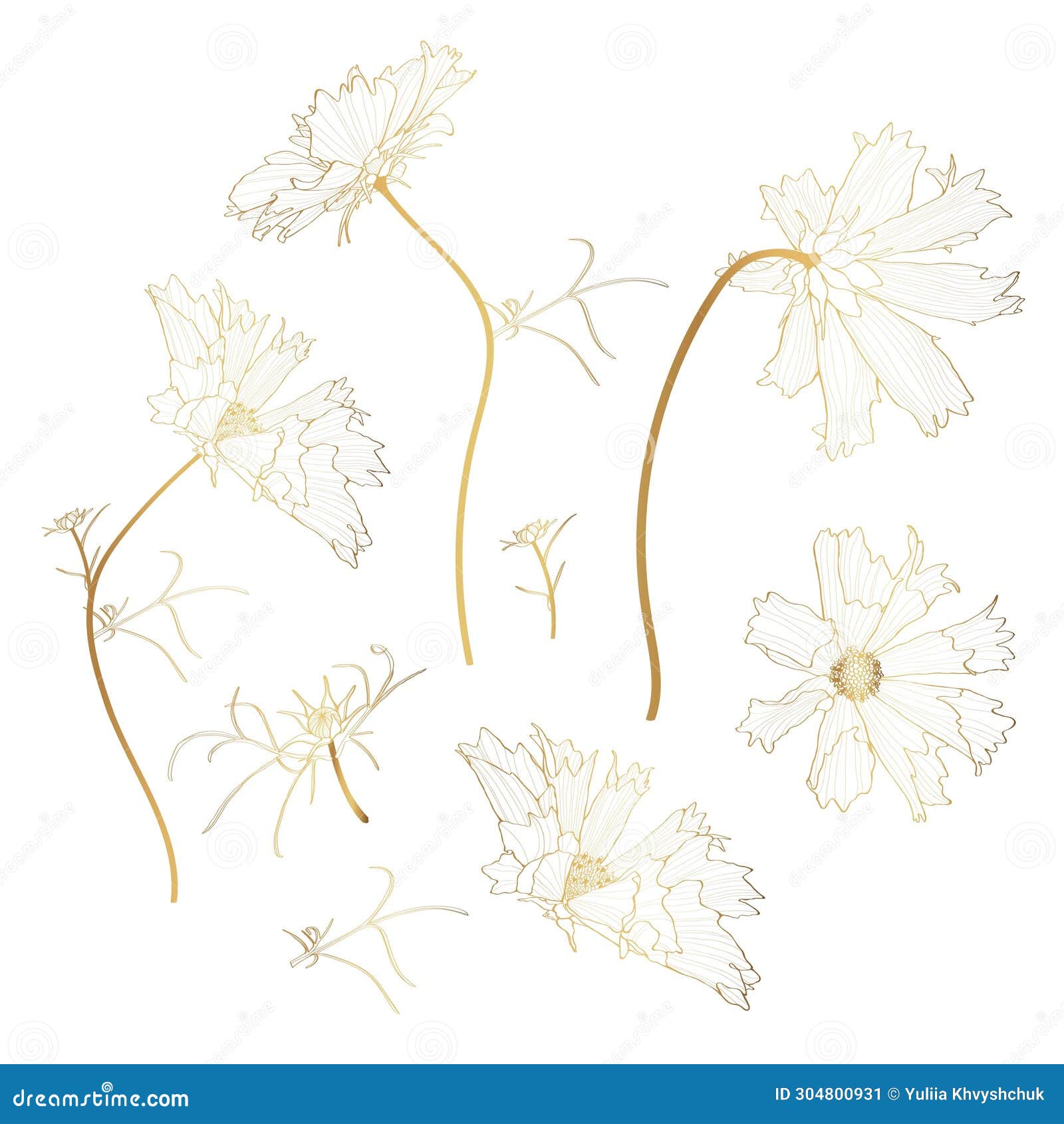 Botany Set Flowers Drawing Engraving Vector Victorian Illustration ...