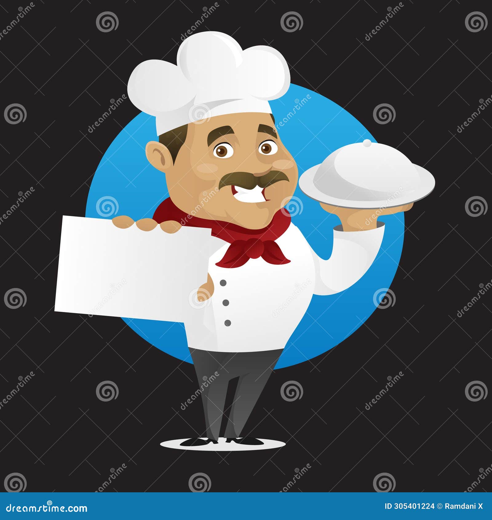 Chef Character Designs with Various Styles Stock Illustration ...